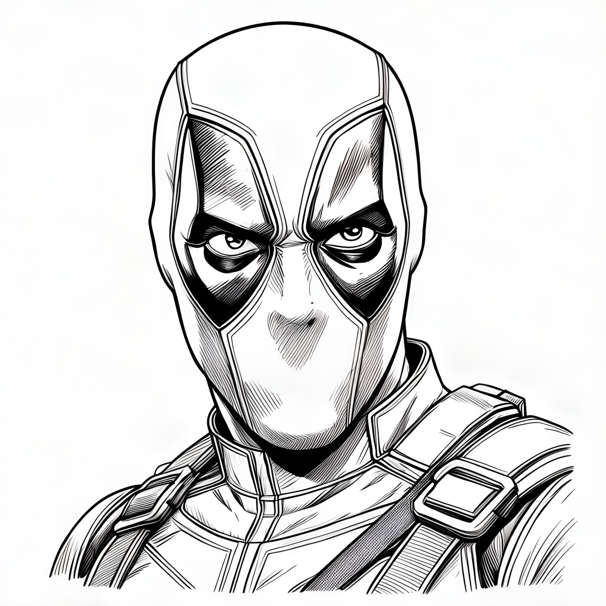 19 Best Deadpool Coloring Pages (Free Printable PDFs)