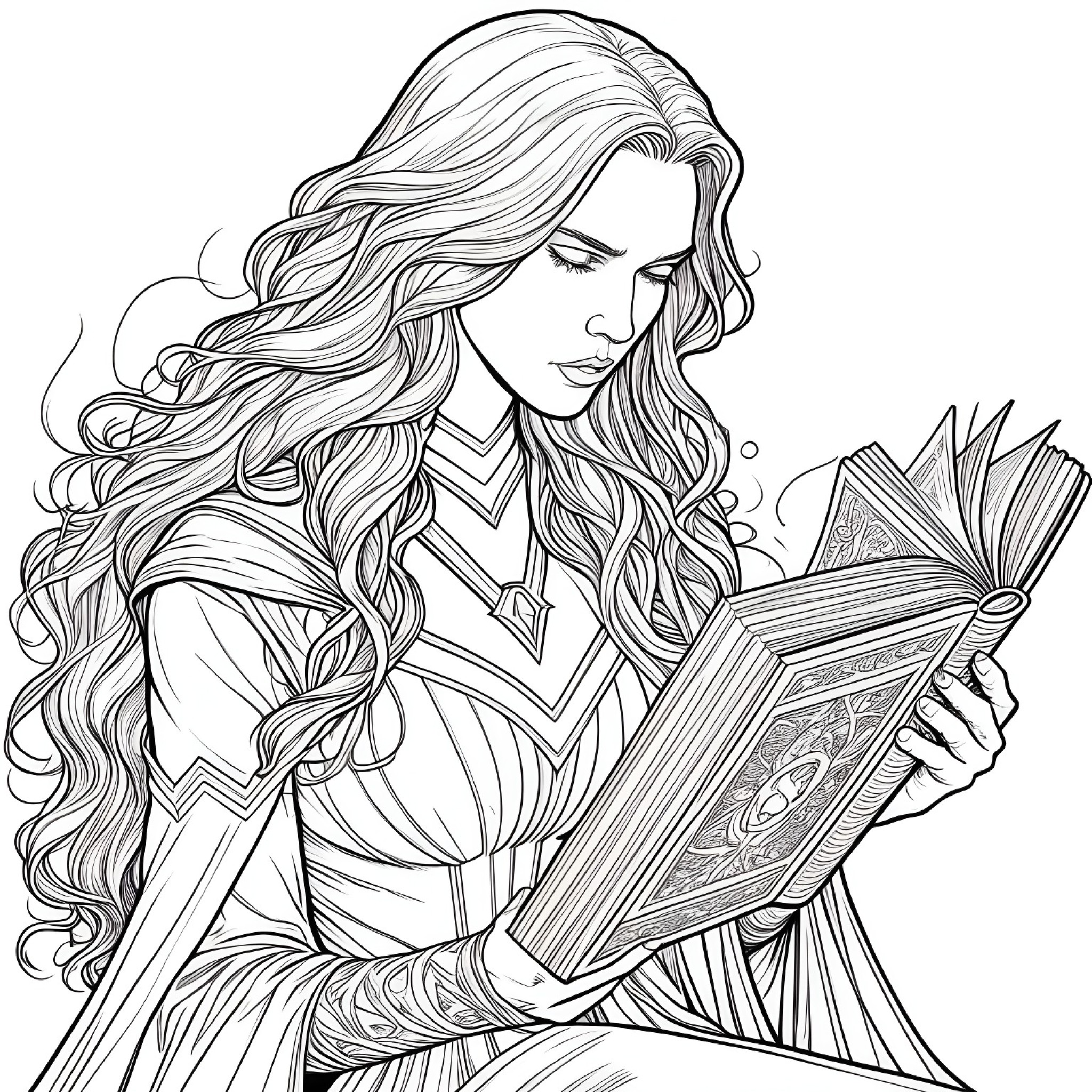 Best Scarlet Witch Coloring Pages (Free Printable PDF)