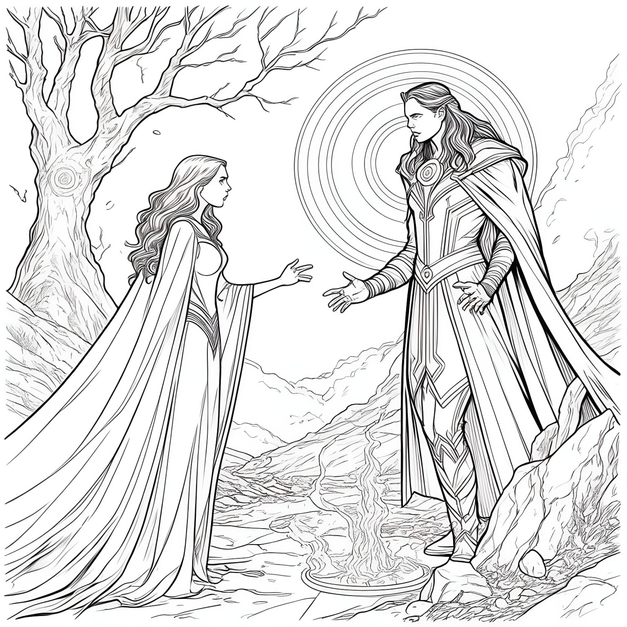 Best Scarlet Witch Coloring Pages (Free Printable PDF)