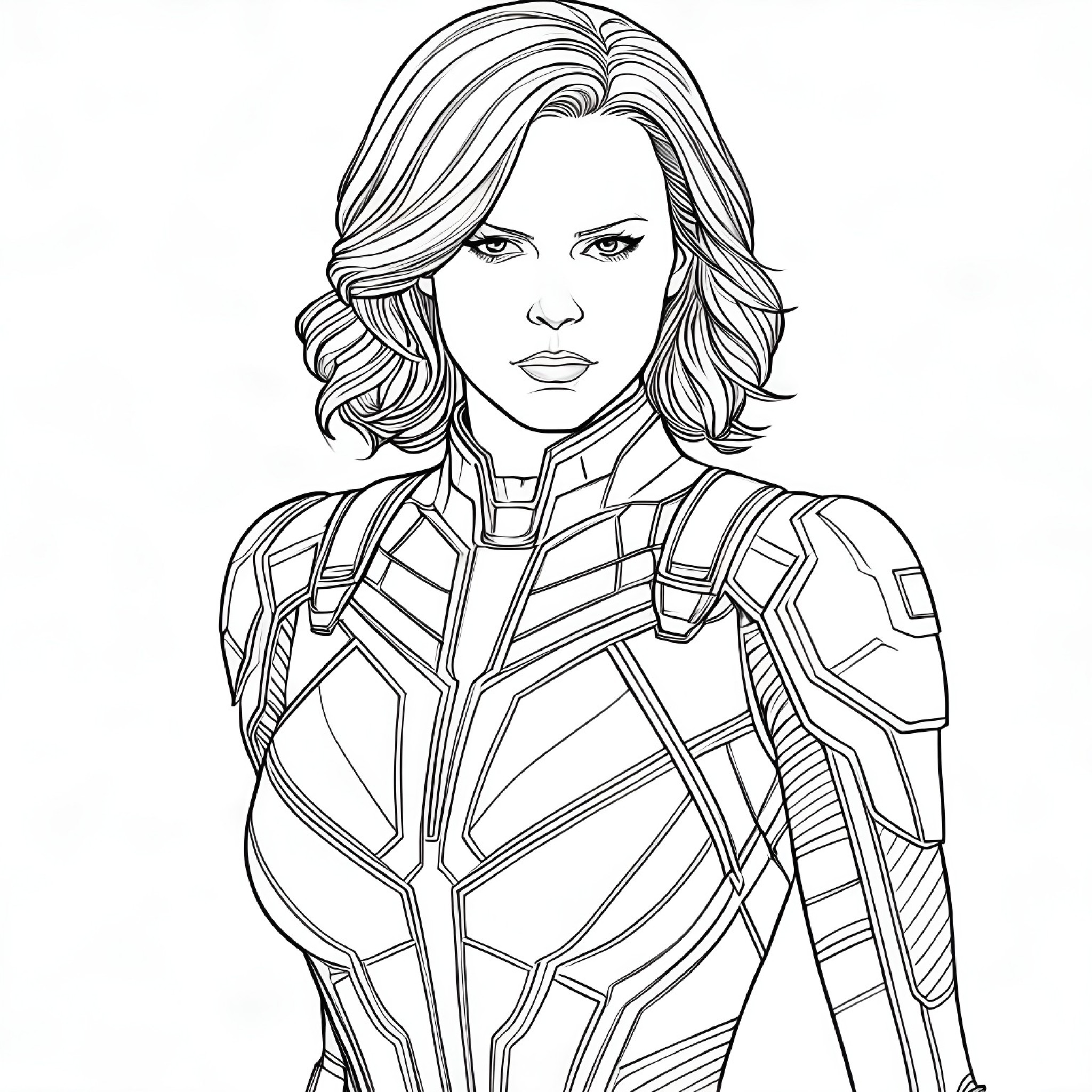11 Best Black Widow Coloring Pages (Free Printable PDFs)