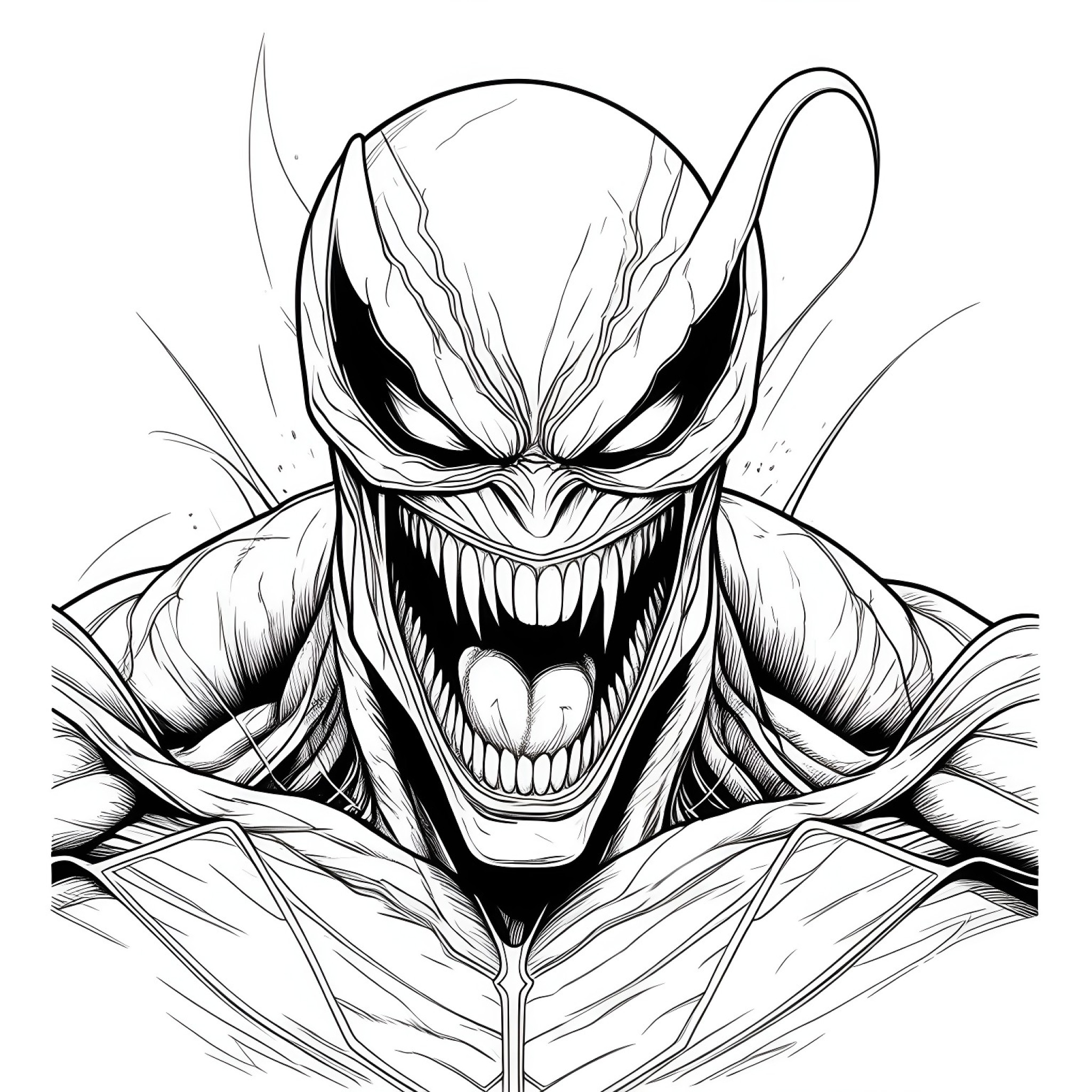 Best Venom Coloring Pages (Free Printable PDF)