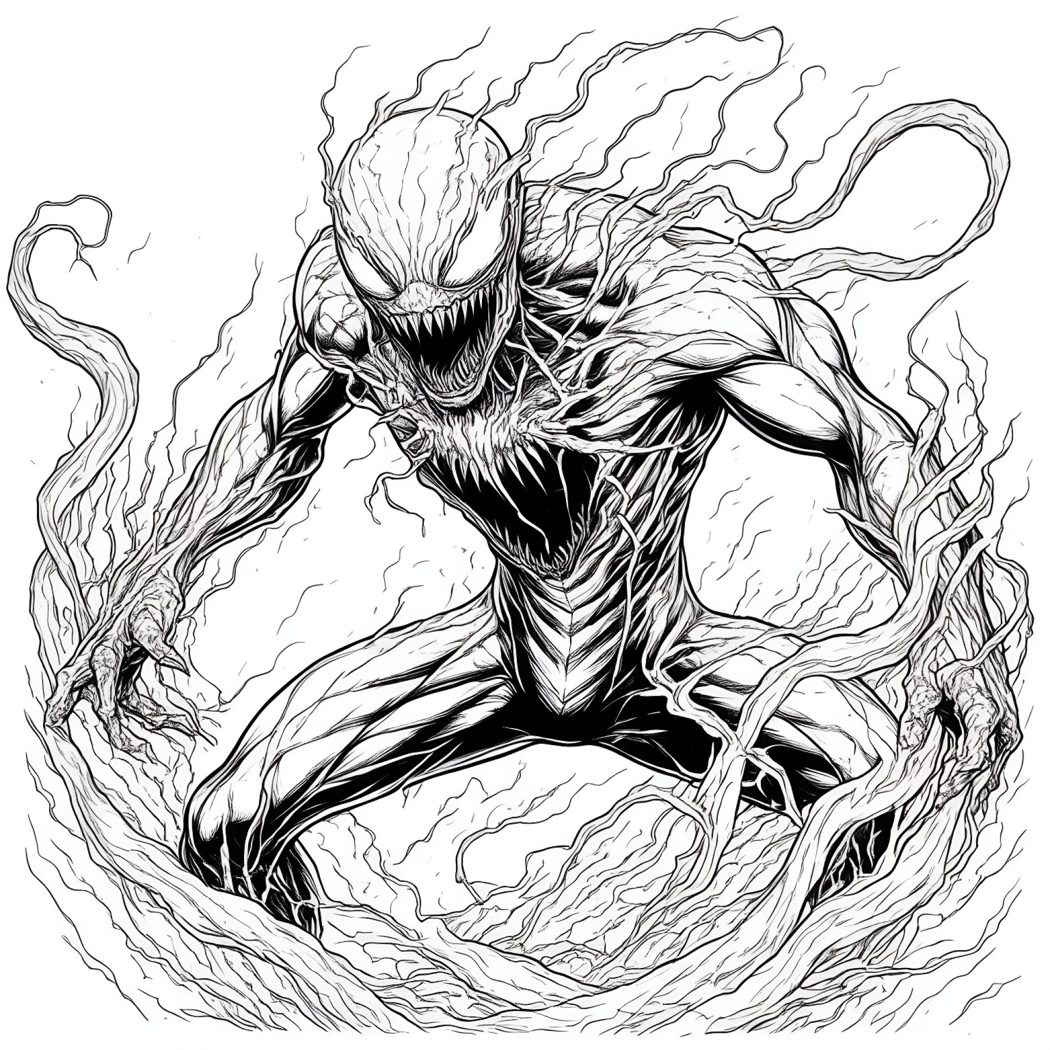 Best Venom Coloring Pages (Free Printable PDF)