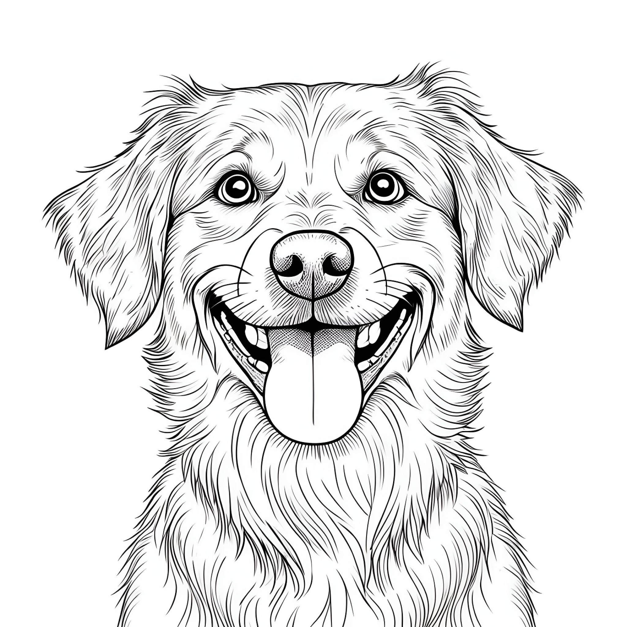 Best Dog Coloring Pages (Free Printable PDF)