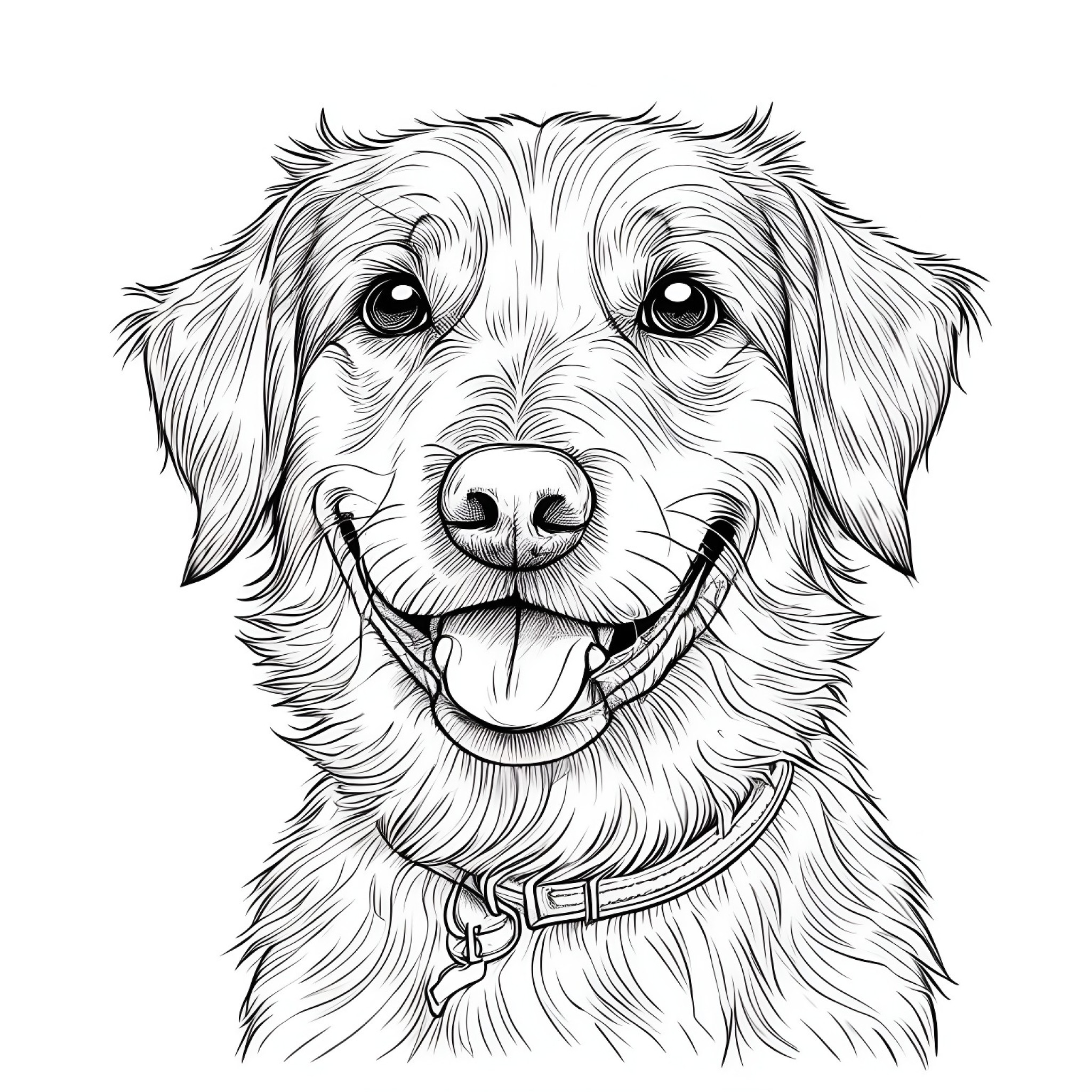 Best Dog Coloring Pages (Free Printable PDF)