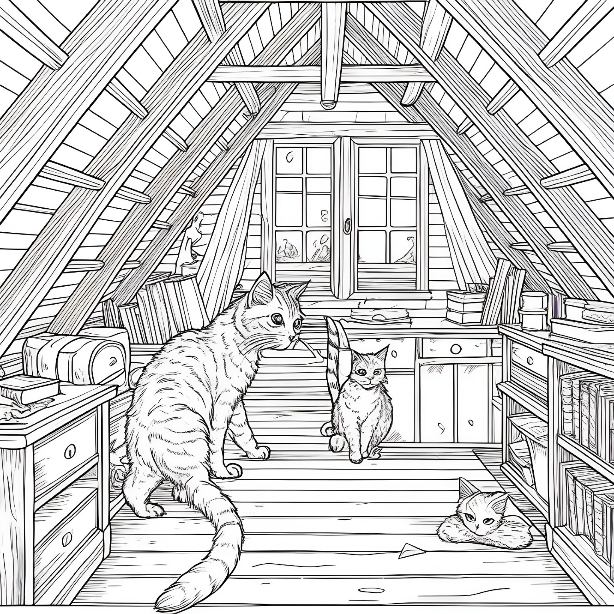 Best Cat Coloring Pages (Free Printable PDF)