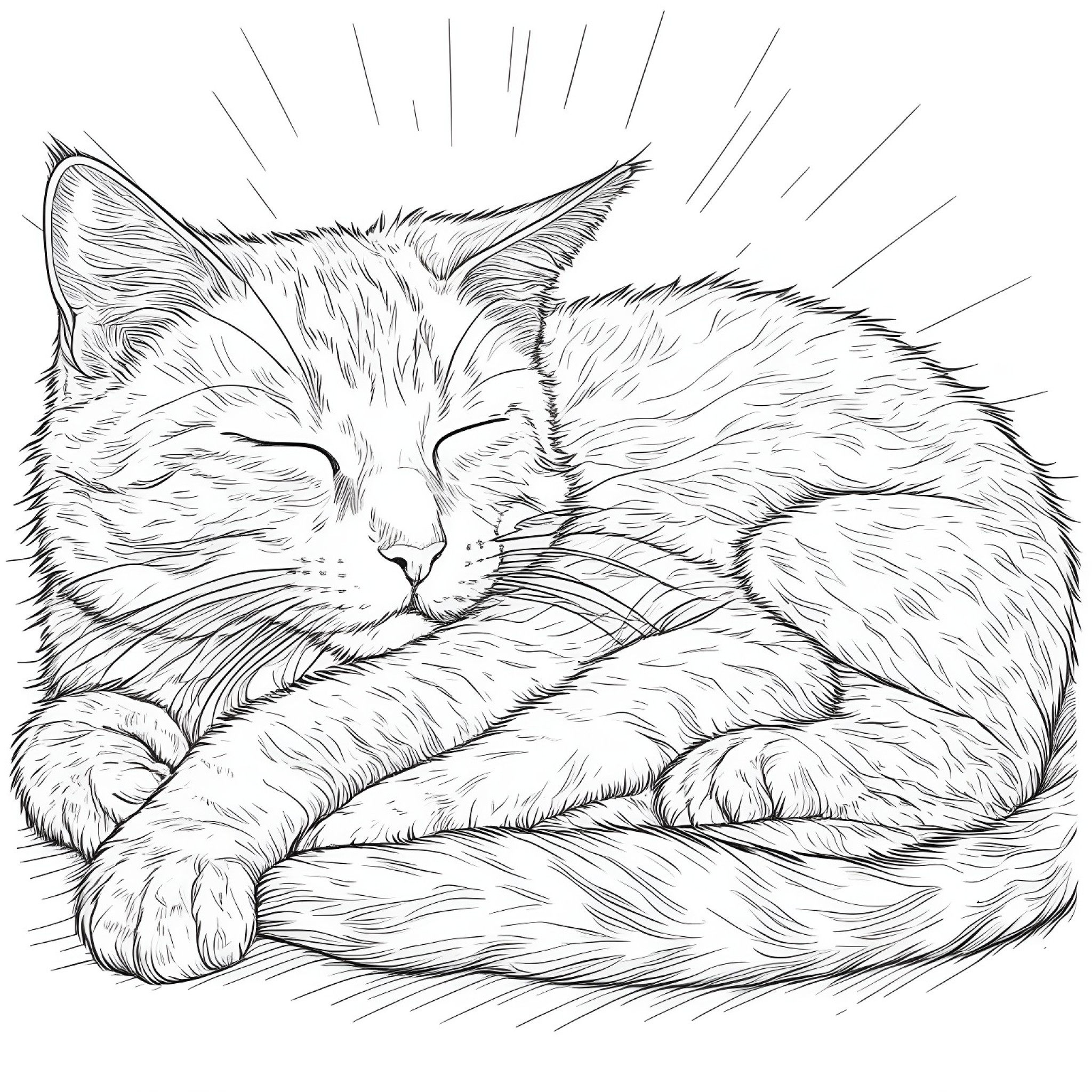 Best Cat Coloring Pages (Free Printable PDF)