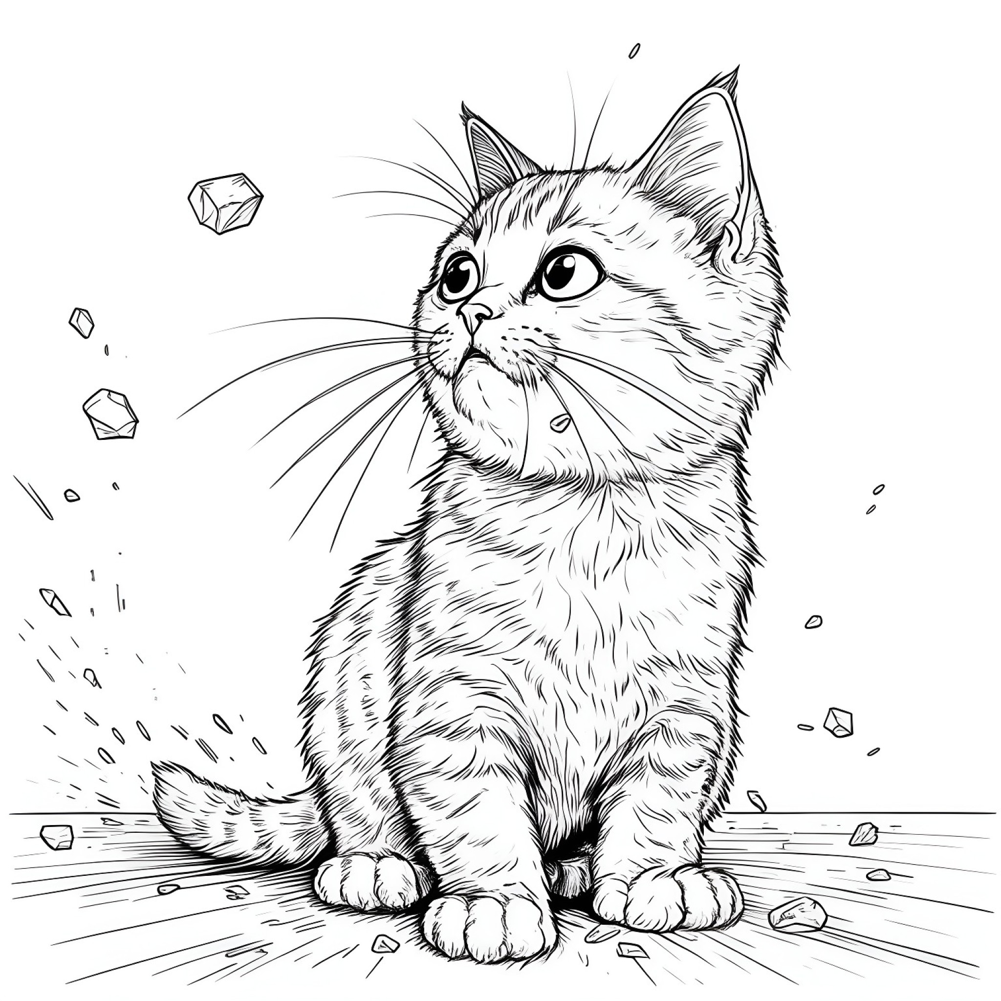 Best Cat Coloring Pages (Free Printable PDF)