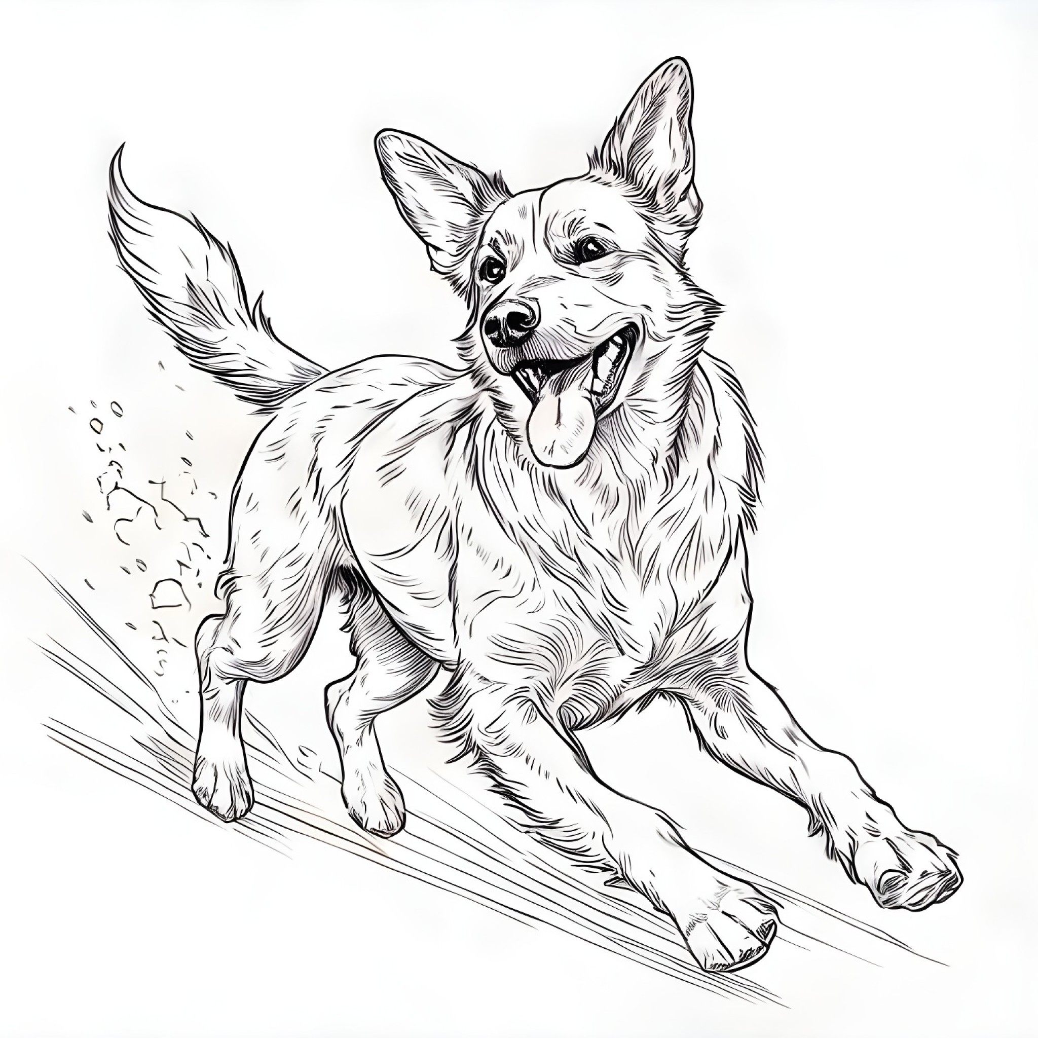 44 Best Dog Coloring Pages (Free Printable PDFs)