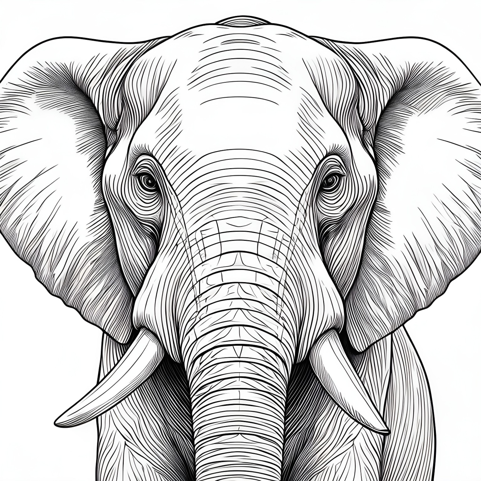 Best Elephant Coloring Pages (Free Printable PDF)