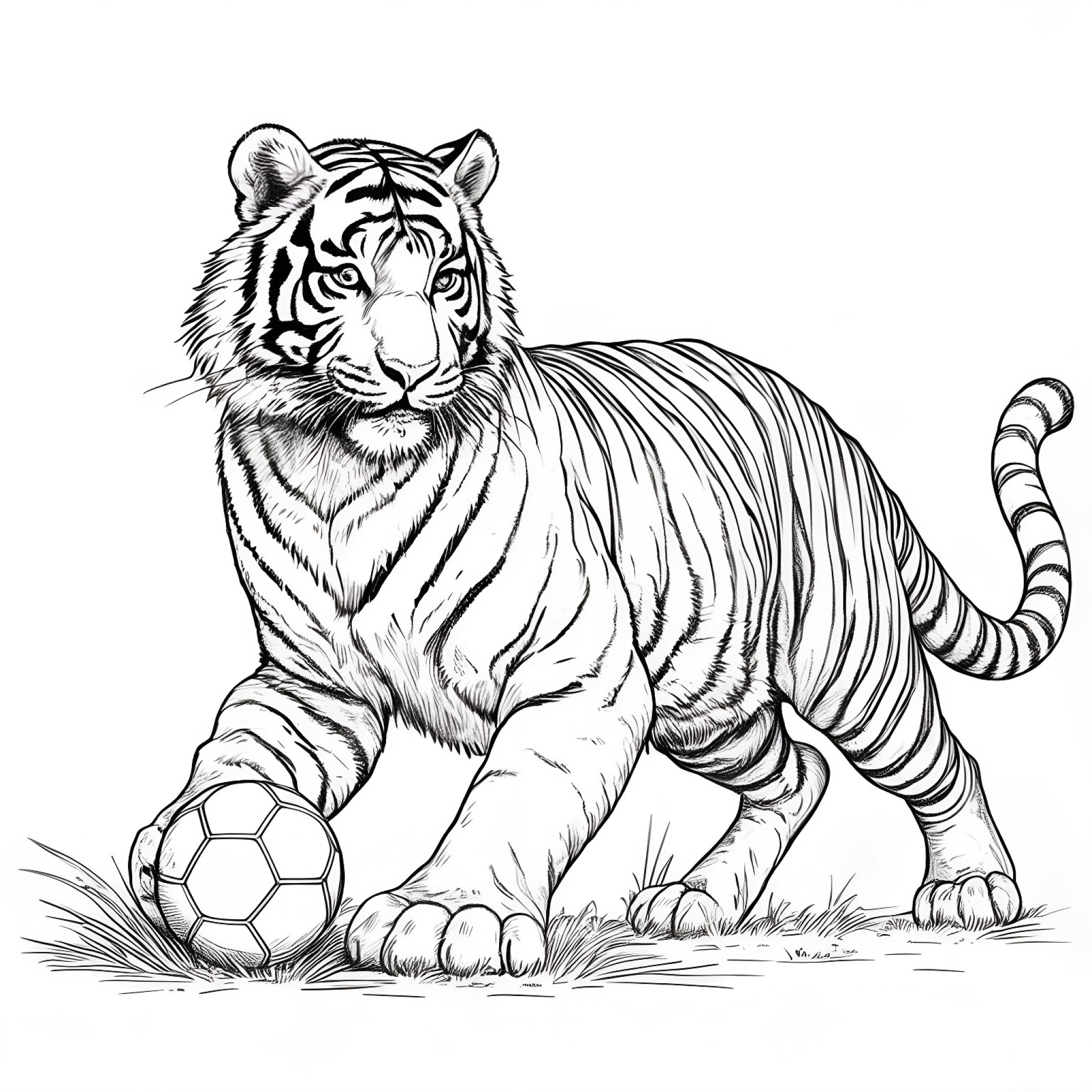 Best Tiger Coloring Pages (Free Printable PDF)
