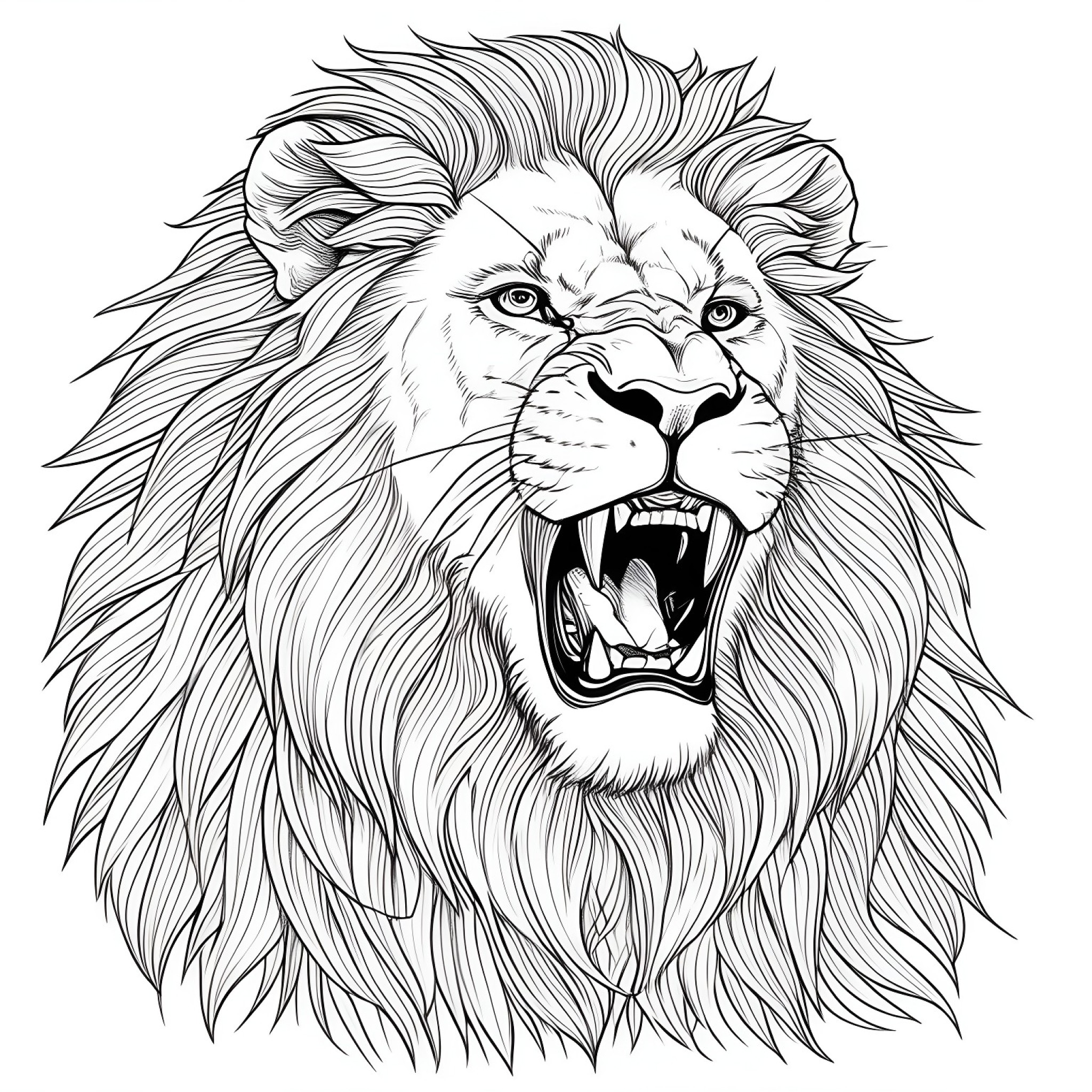 36 Best Lion Coloring Pages (Free Printable PDFs)