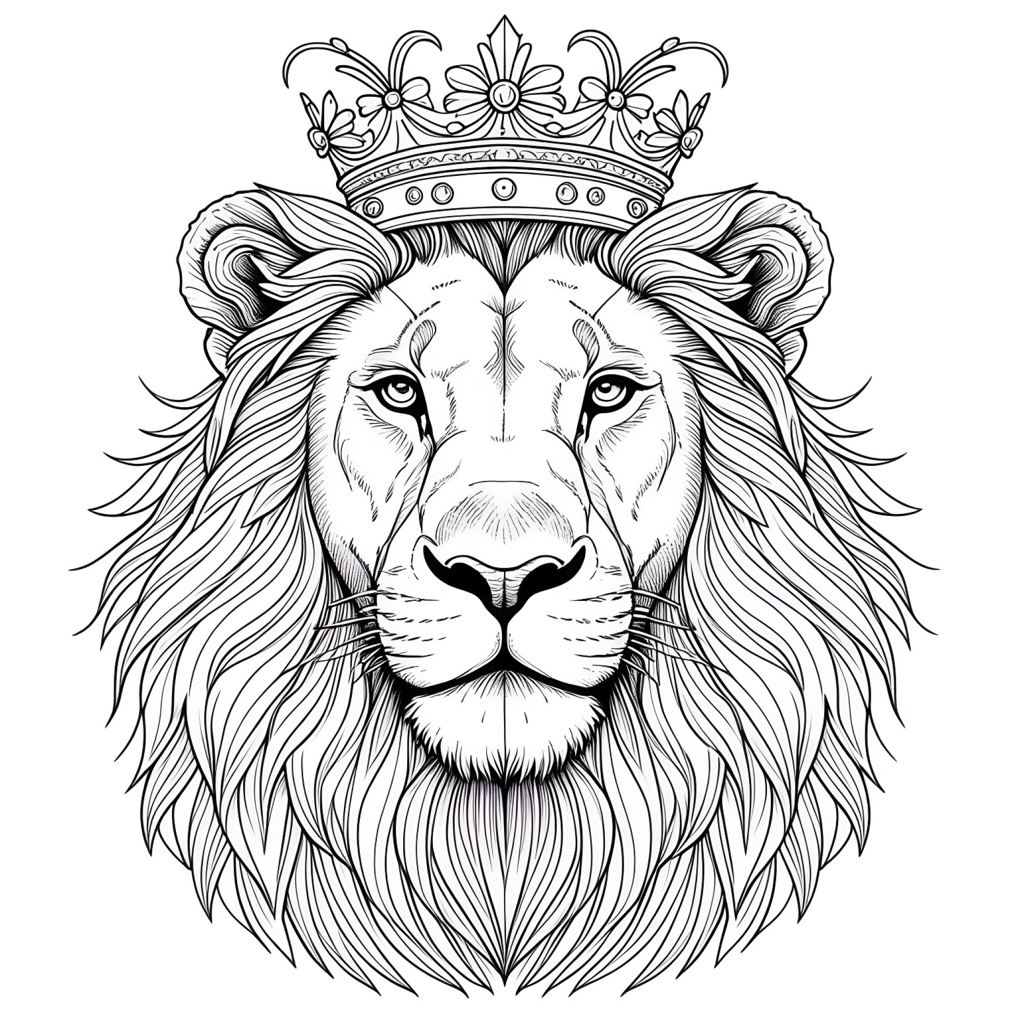 36 Best Lion Coloring Pages (Free Printable PDFs)