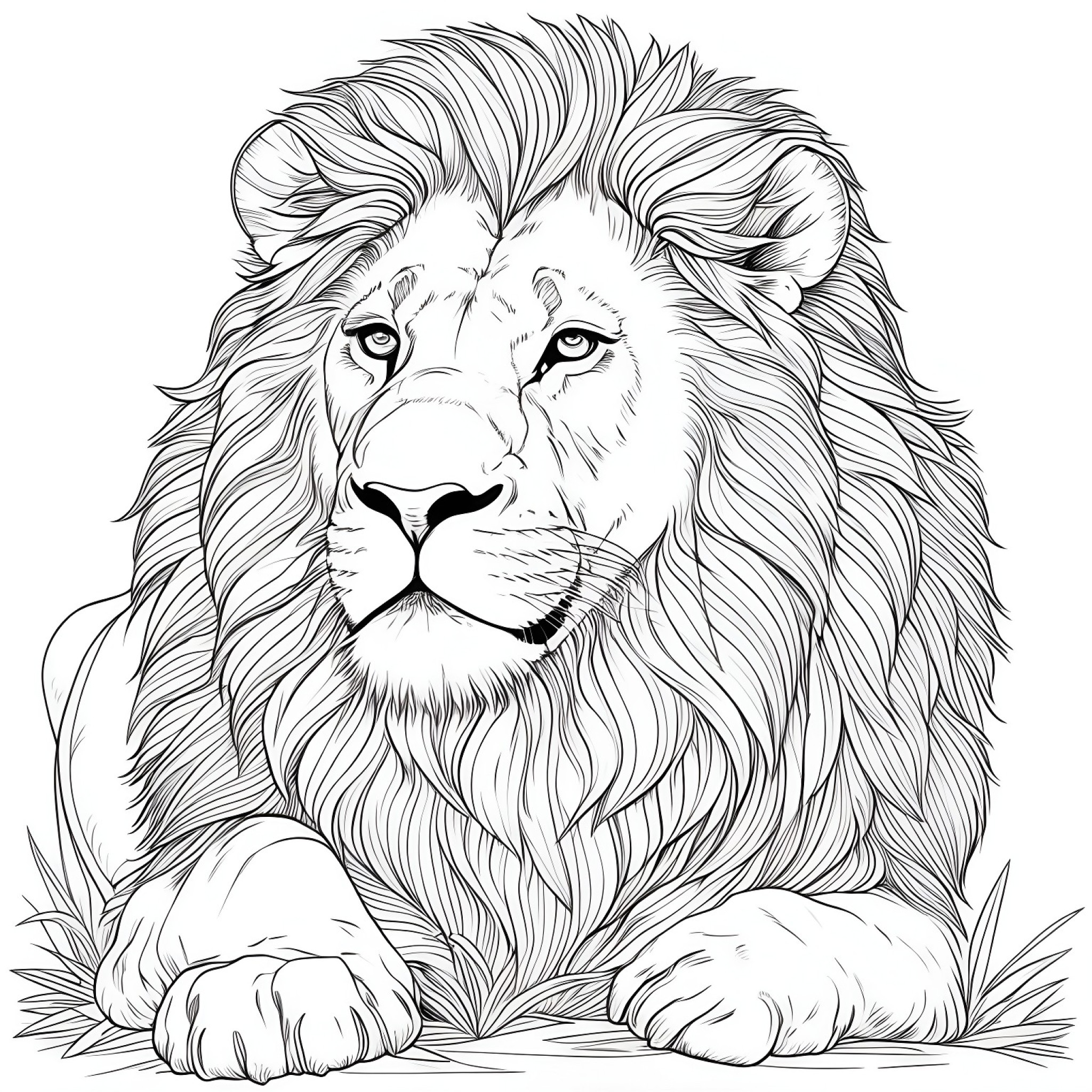 36 Best Lion Coloring Pages (Free Printable PDFs)