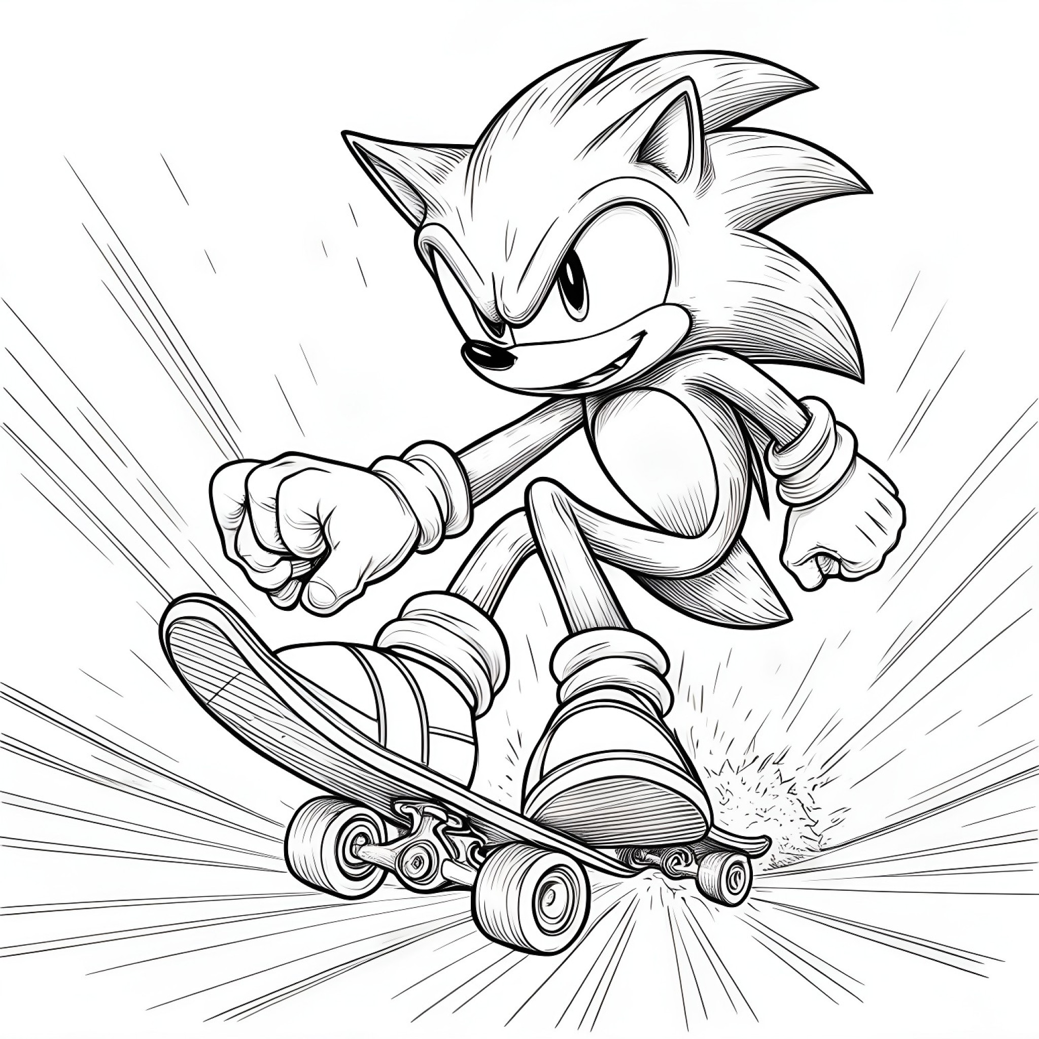 18 Best Sonic Coloring Pages (Free Printable PDFs)