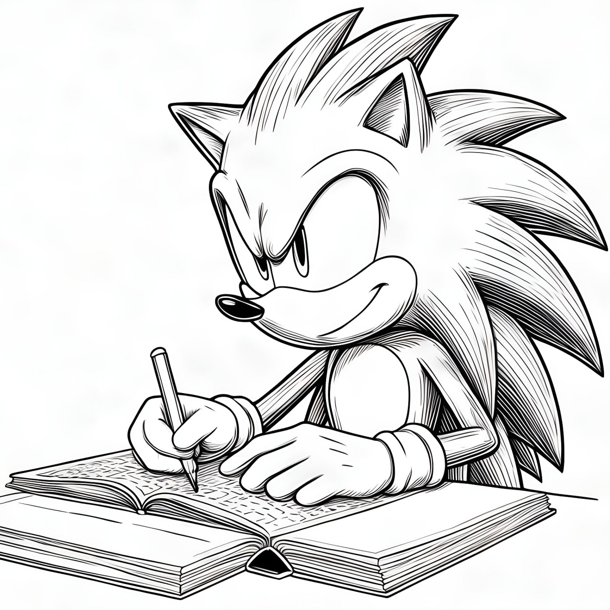 Best Sonic Coloring Pages (Free Printable PDF)