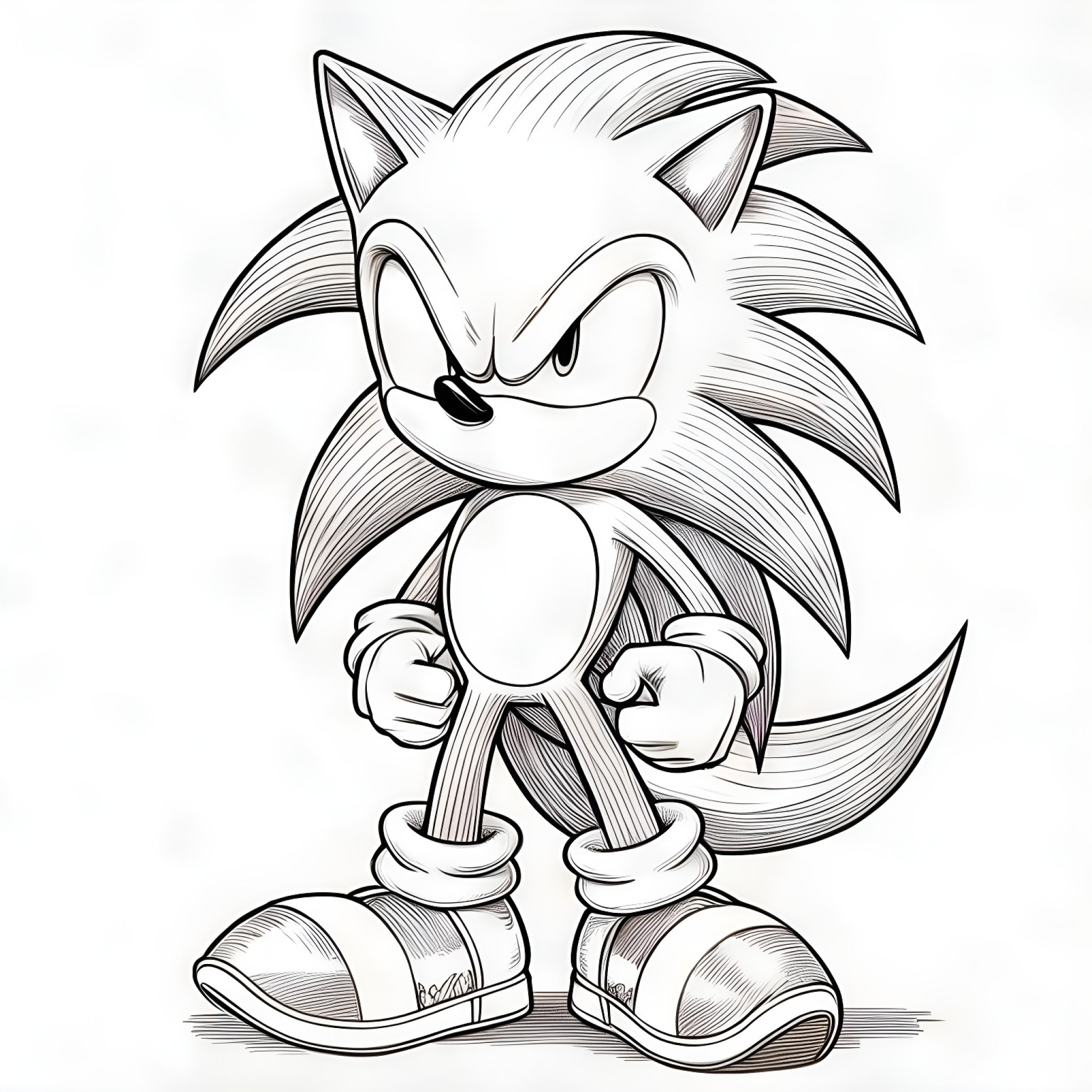 18 Best Sonic Coloring Pages (Free Printable PDFs)