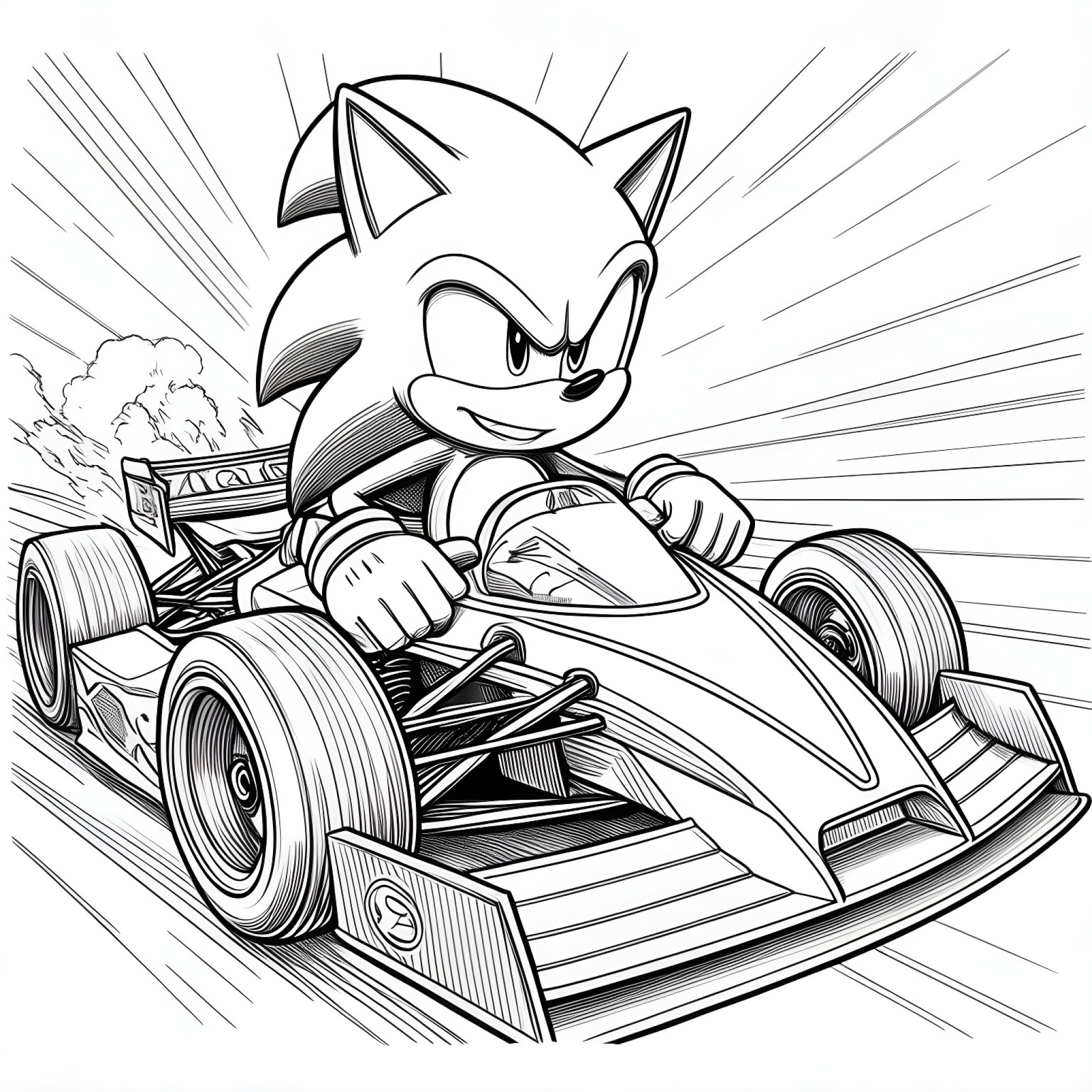 18 Best Sonic Coloring Pages (Free Printable PDFs)