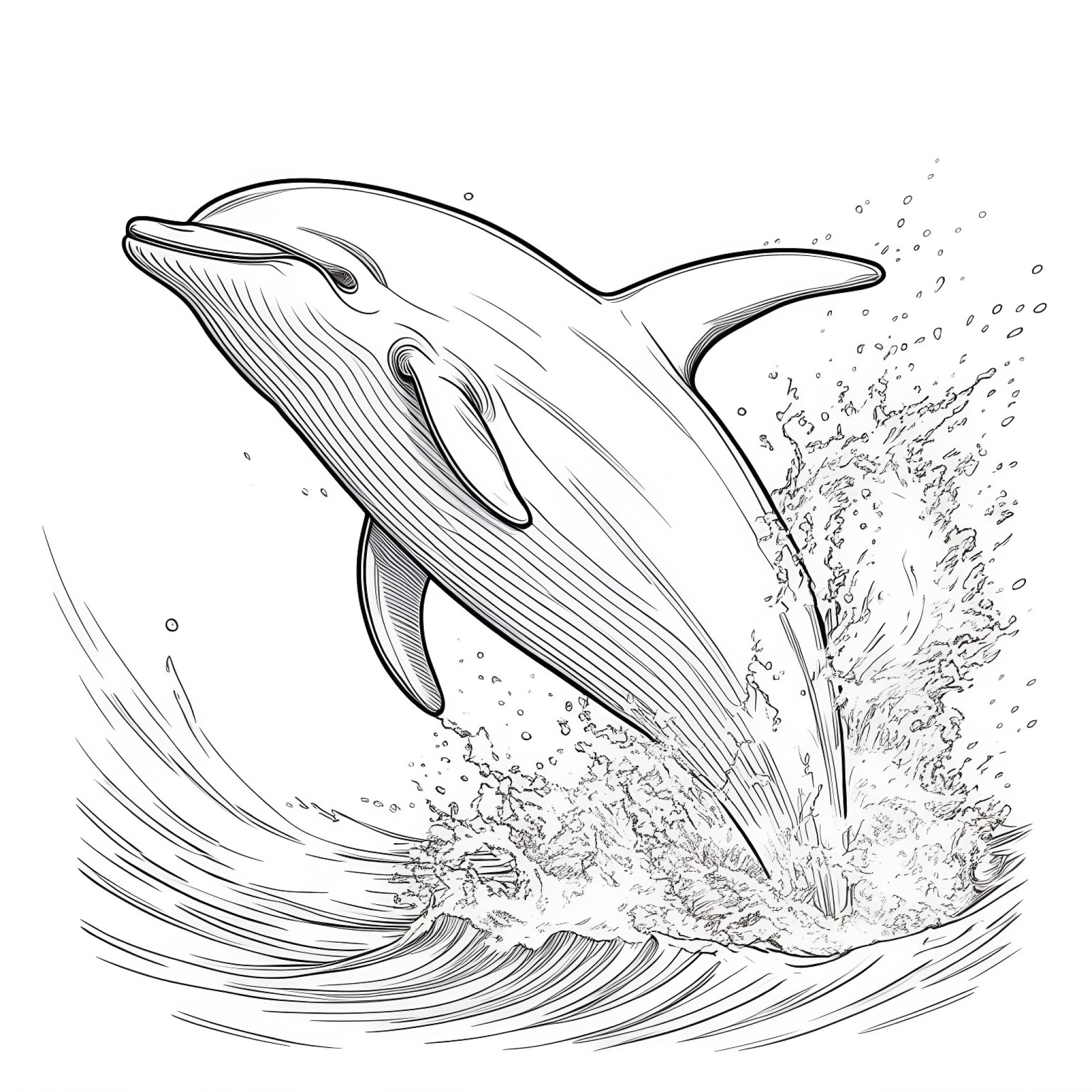 Best Dolphin Coloring Pages (Free Printable PDF)