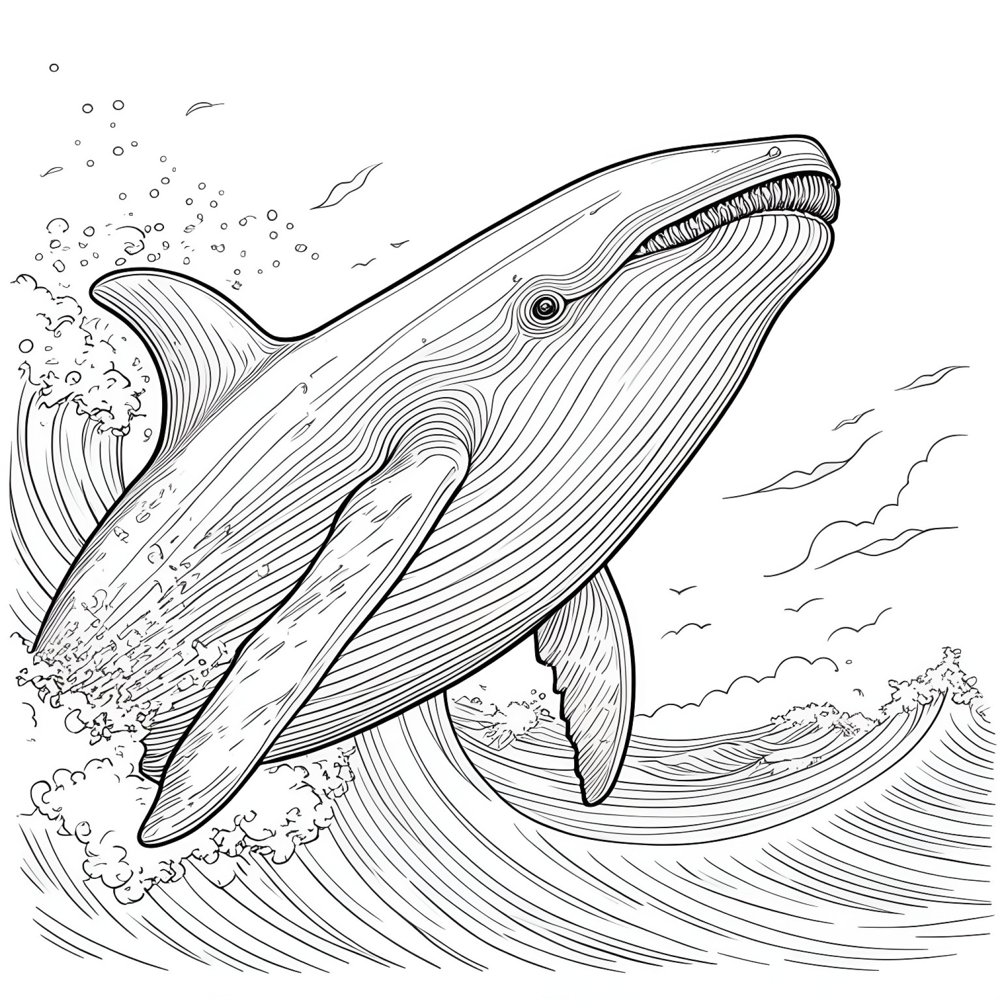10 Best Whale Coloring Pages (Free Printable PDFs)
