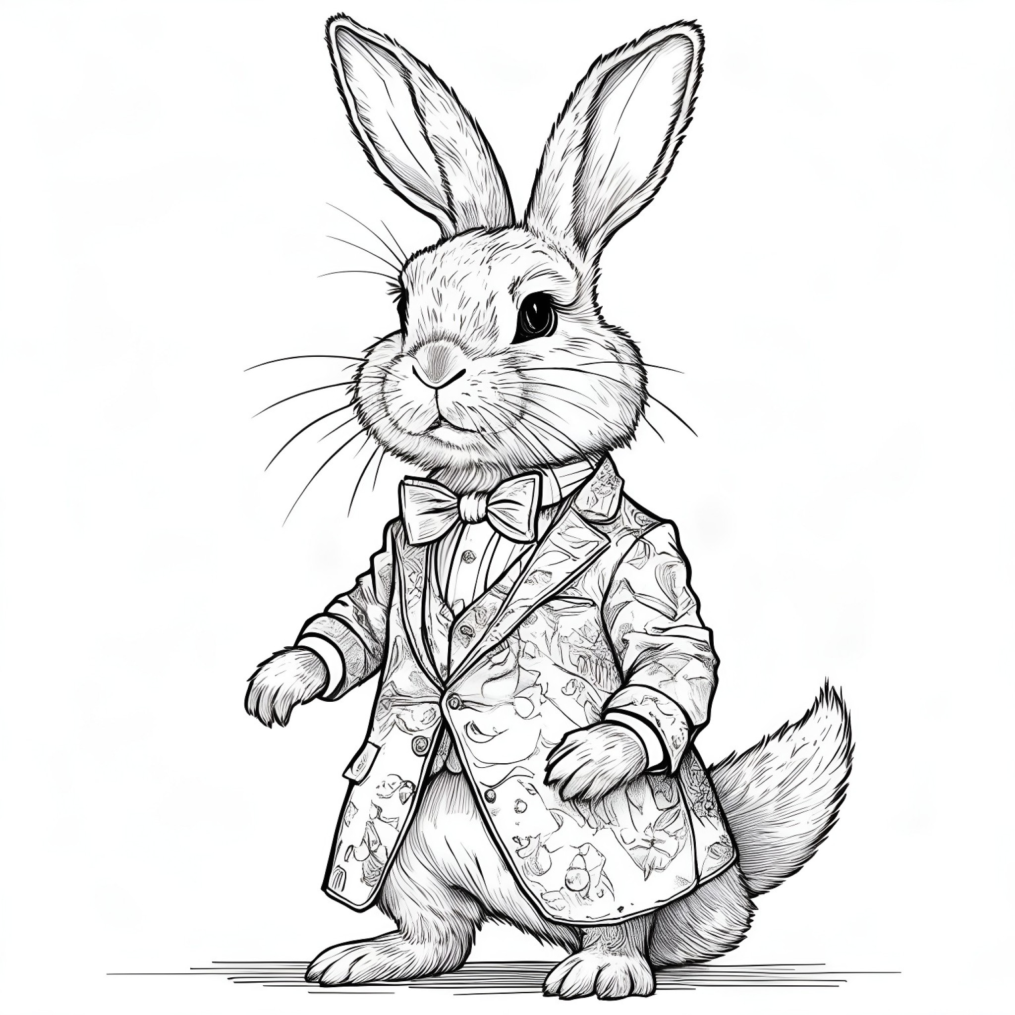 Best Rabbit Coloring Pages (Free Printable PDF)