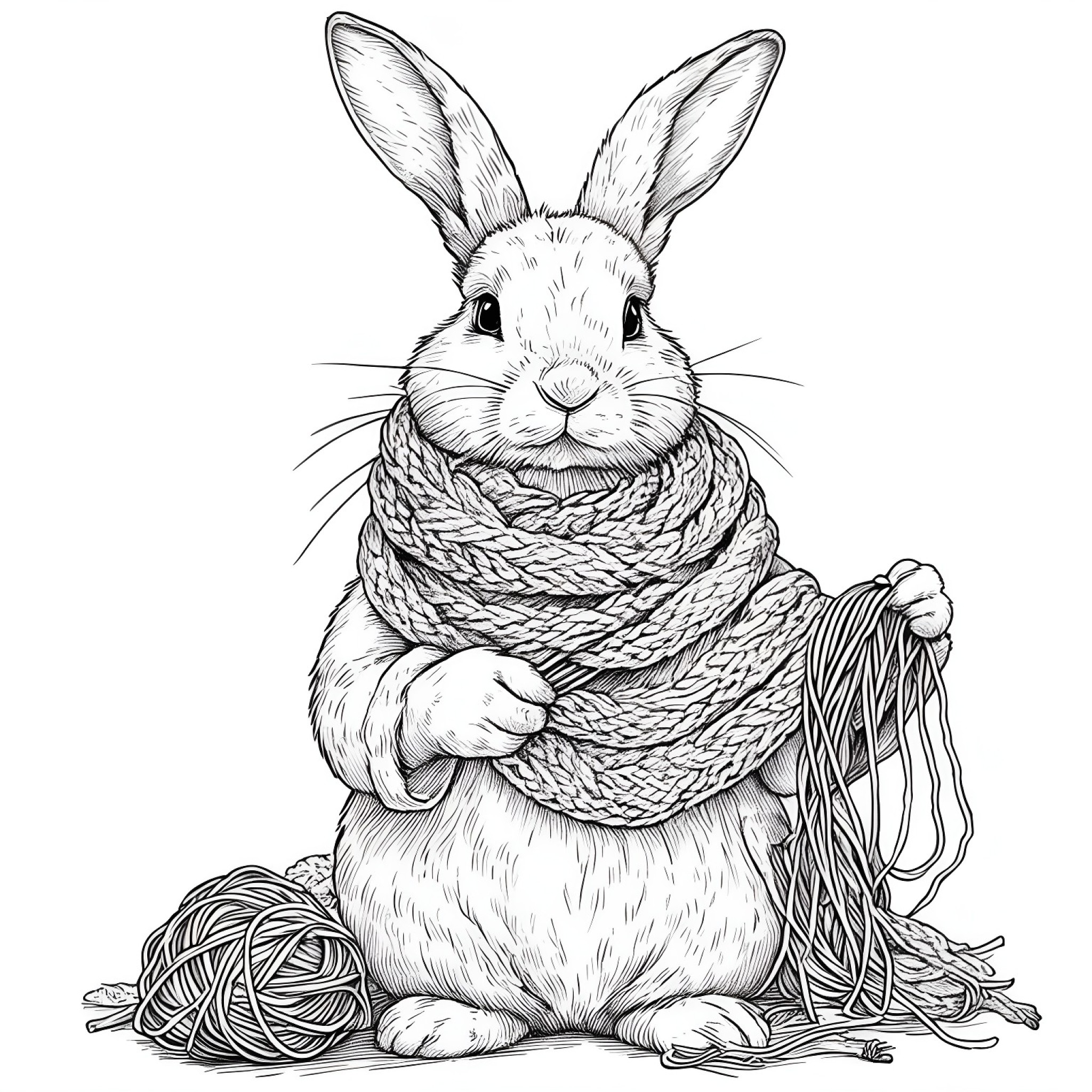 Best Rabbit Coloring Pages (Free Printable PDF)