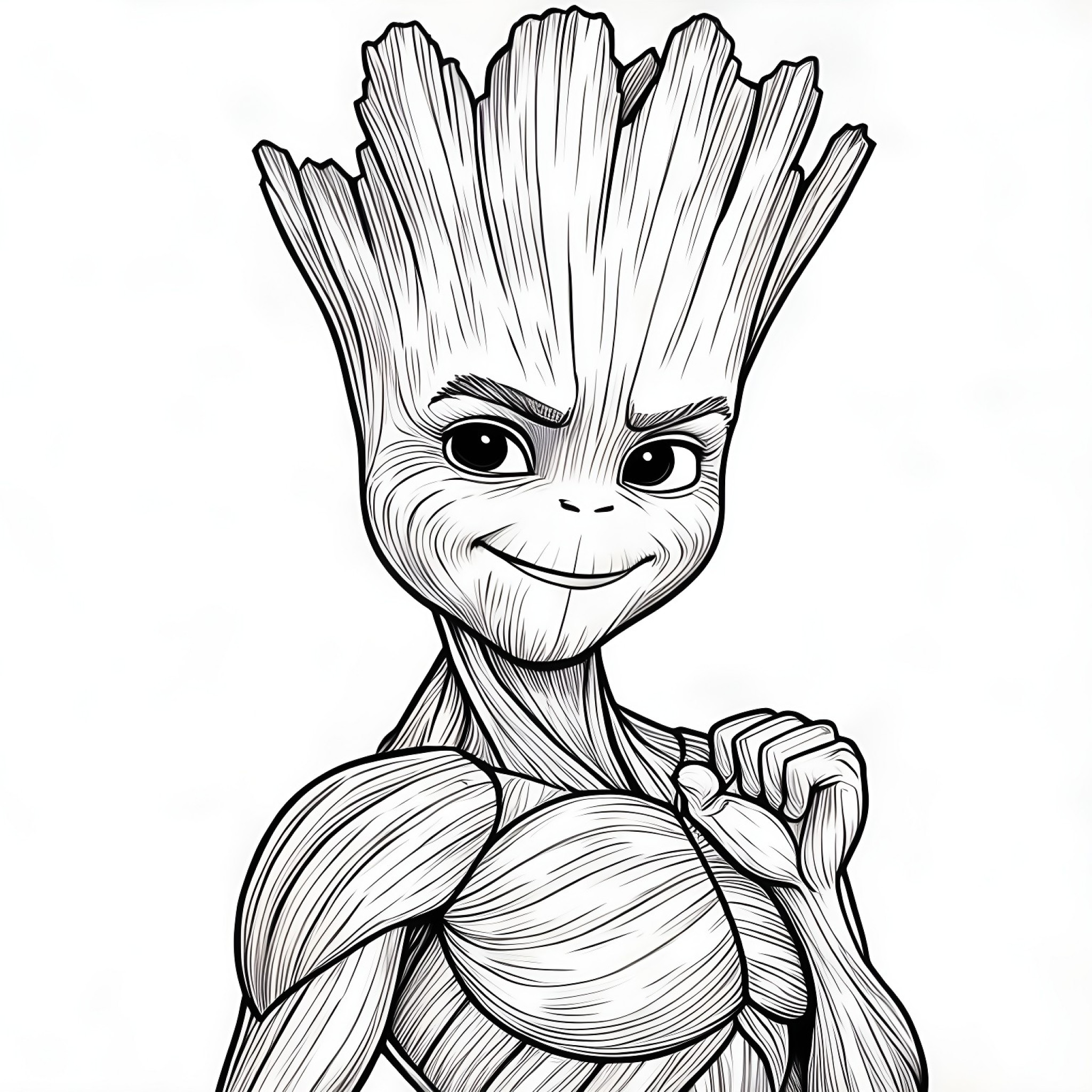 Best Groot Coloring Pages (Free Printable PDF)
