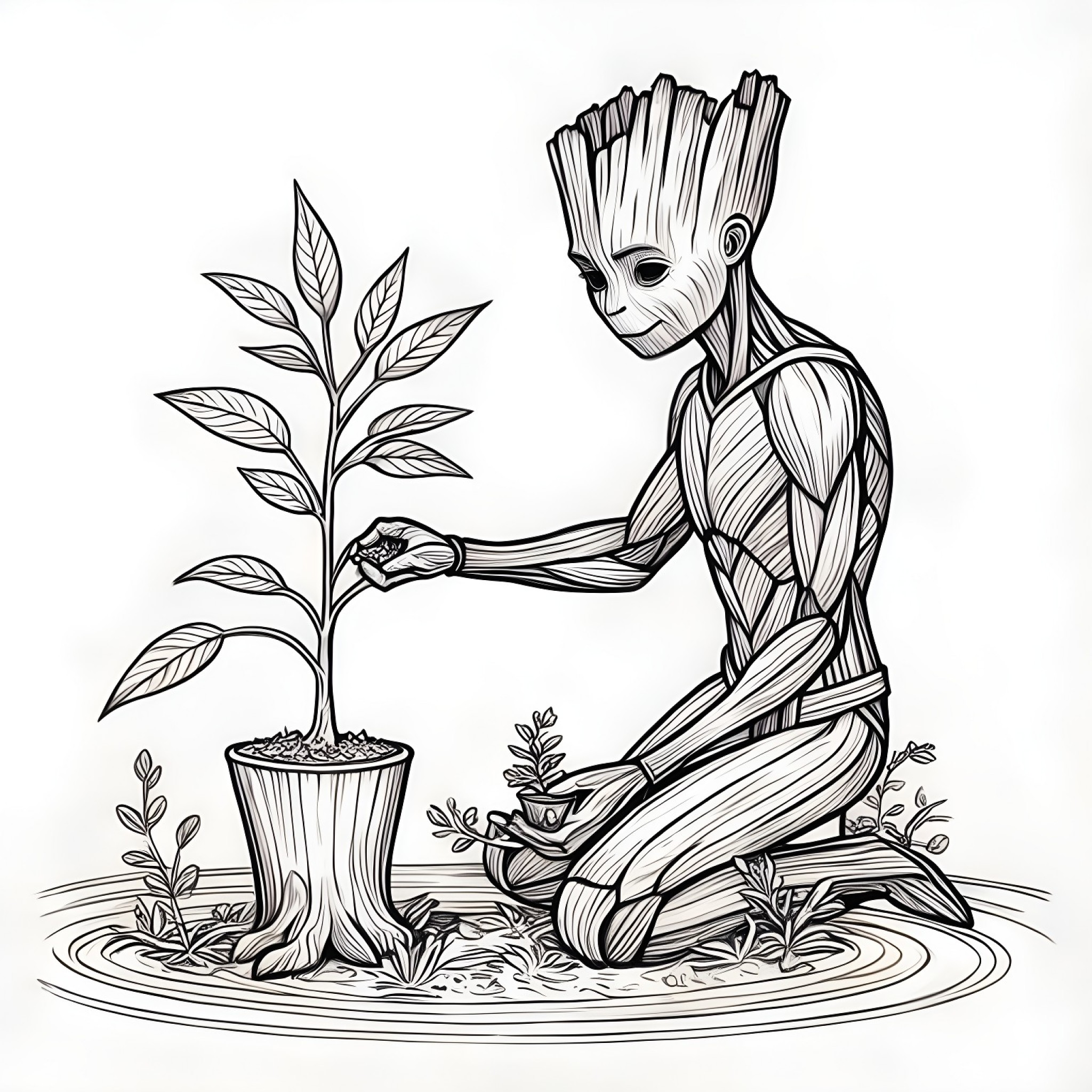 Best Groot Coloring Pages (Free Printable PDF)