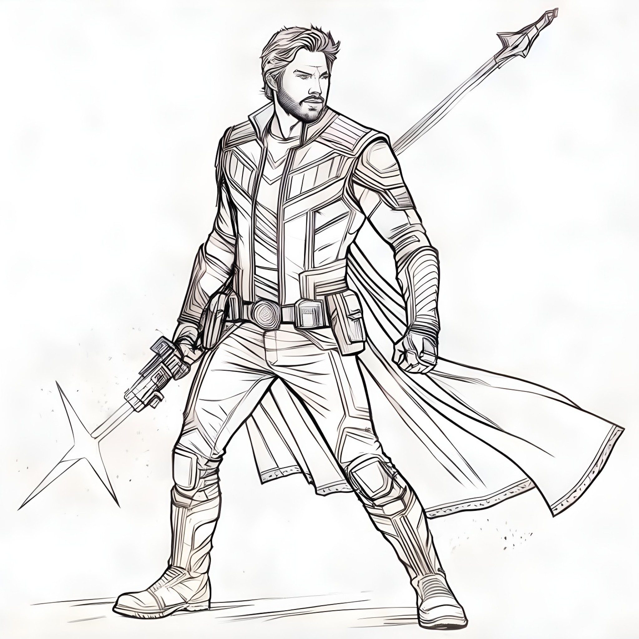 Best Star-Lord Coloring Pages (Free Printable PDF)