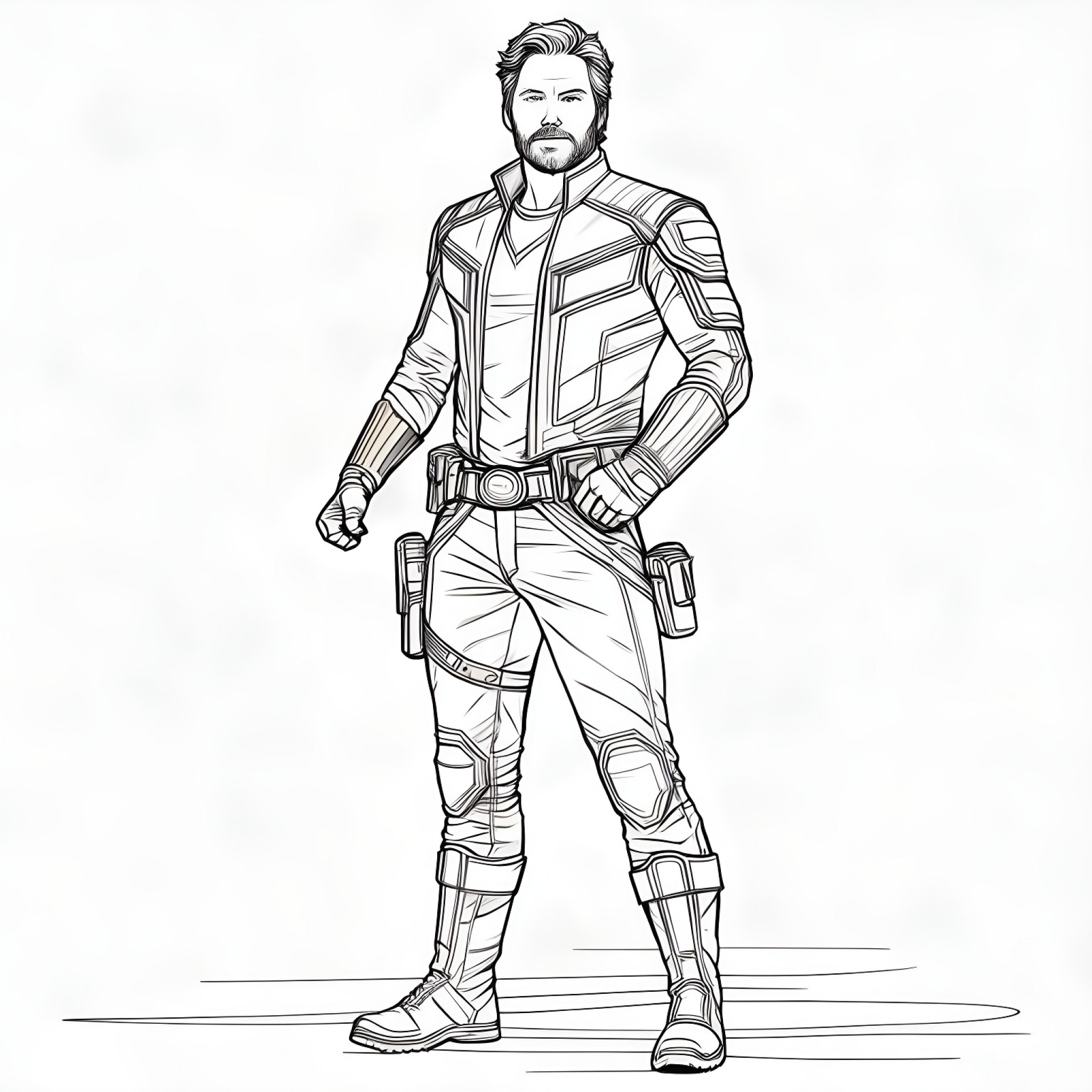 Best Star-Lord Coloring Pages (Free Printable PDF)
