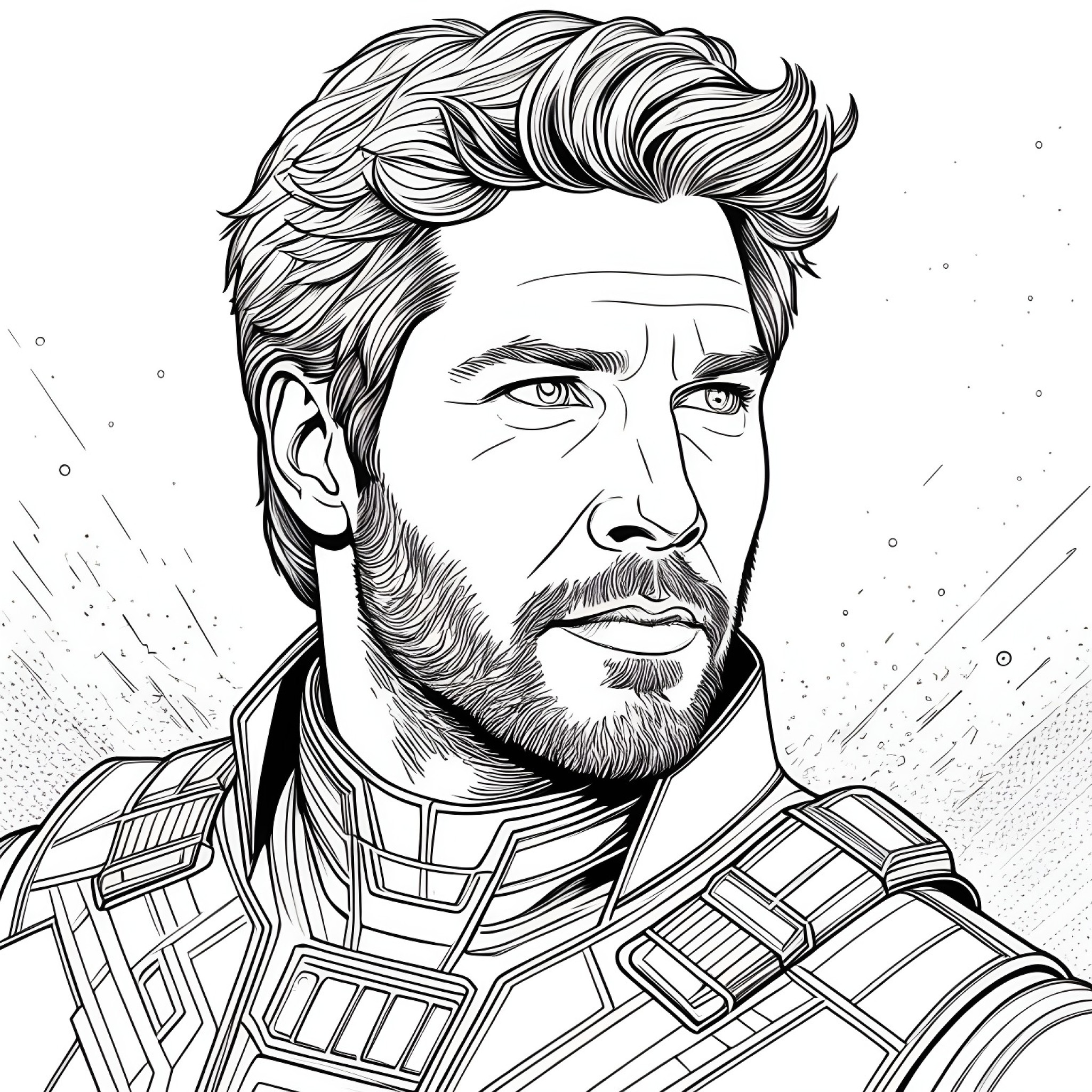 Best Star-Lord Coloring Pages (Free Printable PDF)