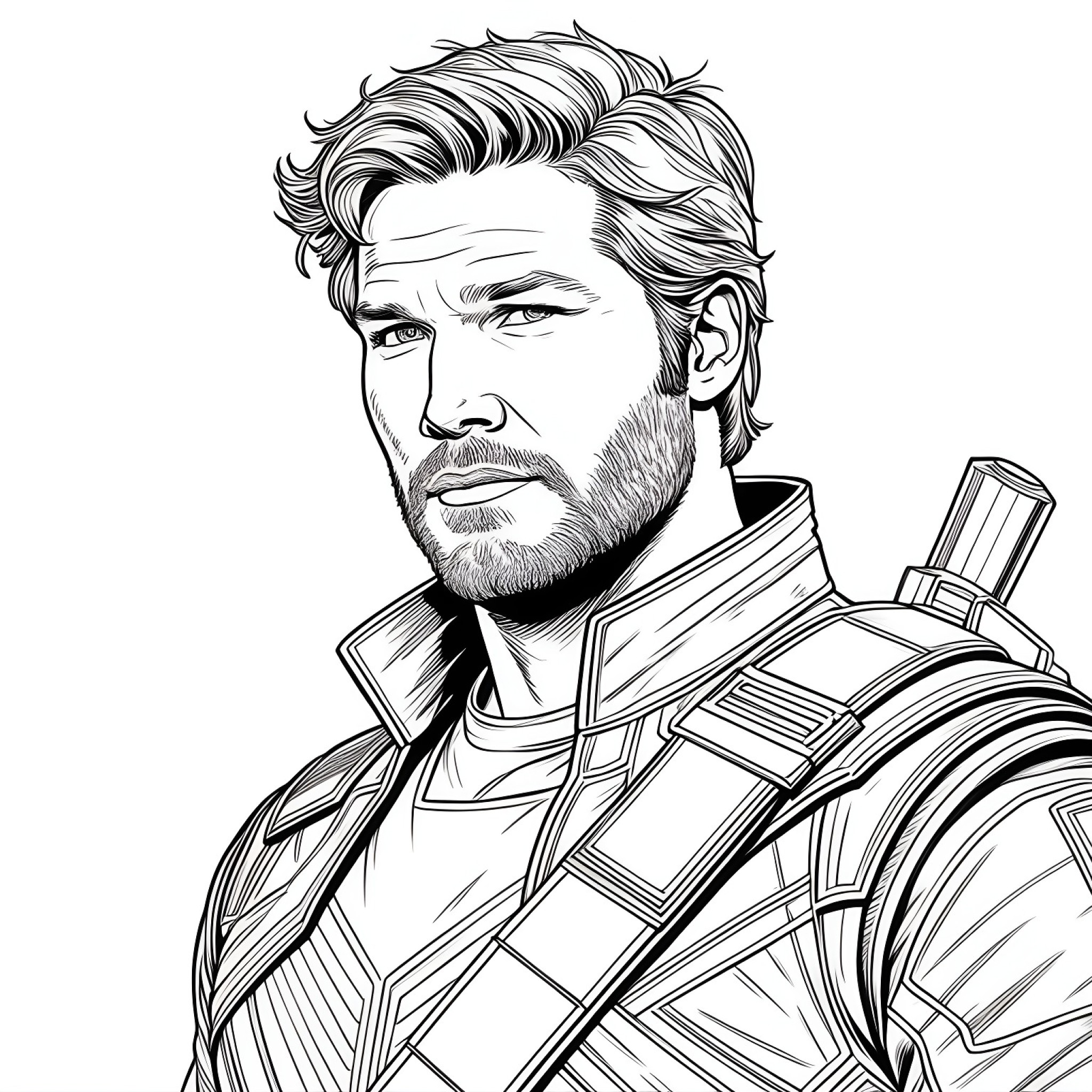 Best Star-Lord Coloring Pages (Free Printable PDF)
