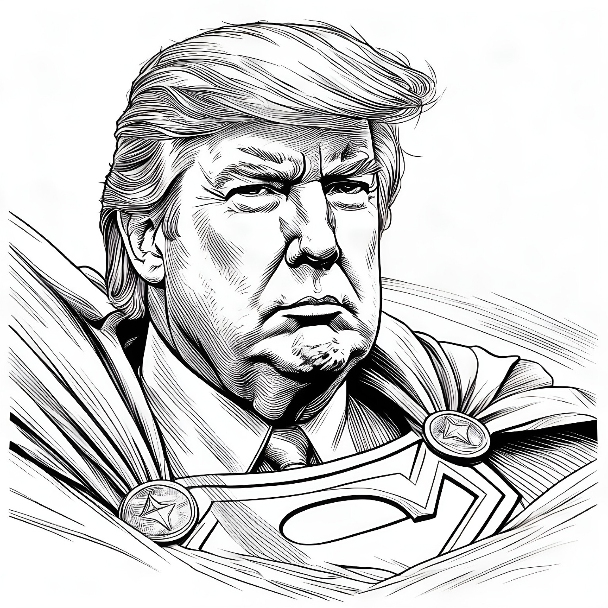 Best Donald Trump Coloring Pages (Free Printable PDF)