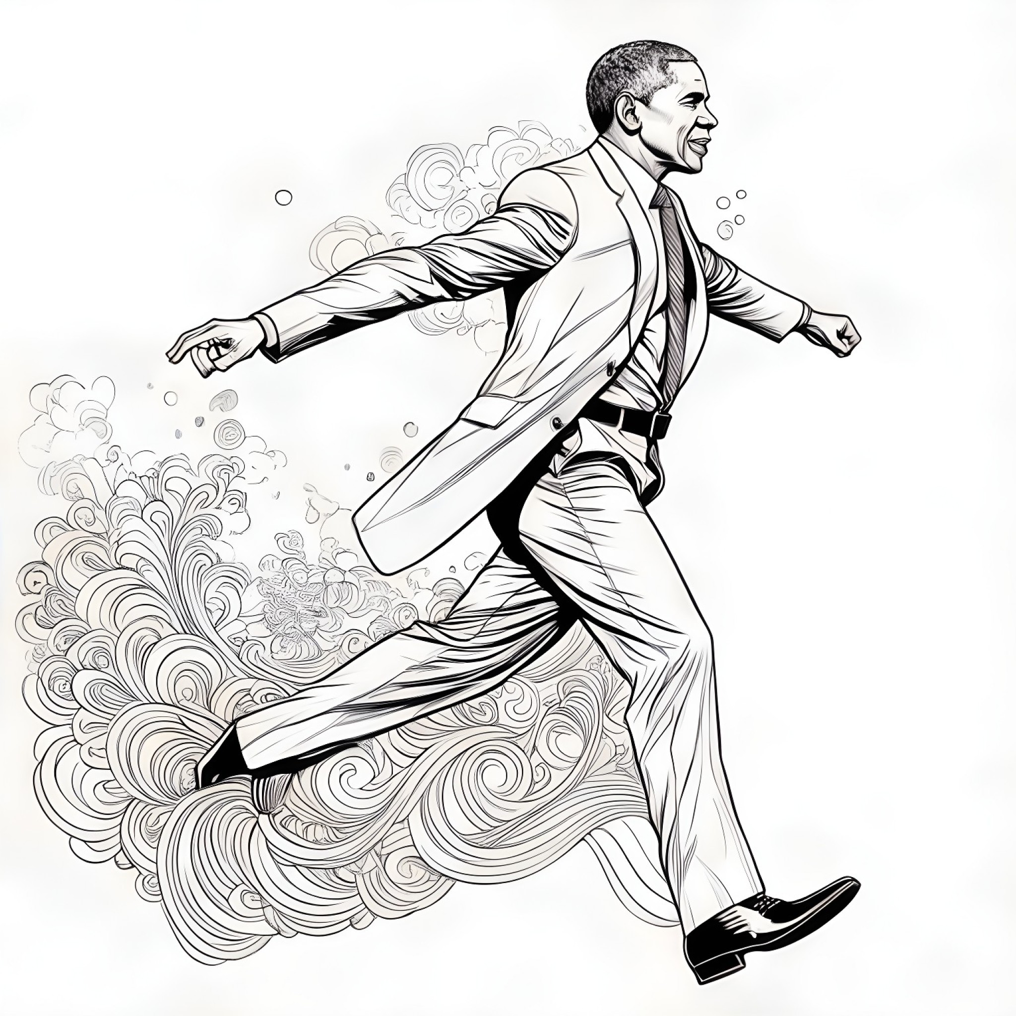 Best Barack Obama Coloring Pages (Free Printable PDF)