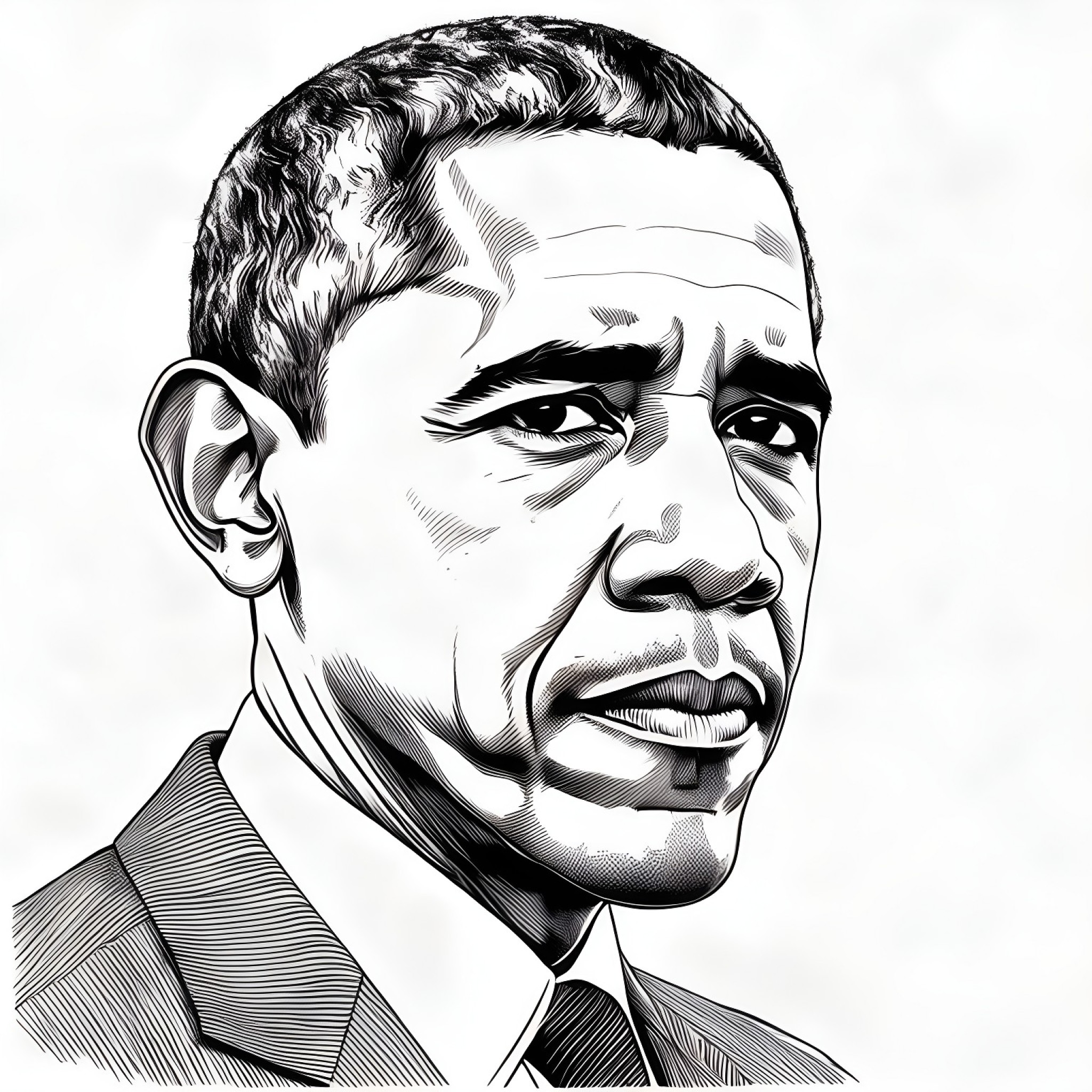 Best Barack Obama Coloring Pages (Free Printable PDF)