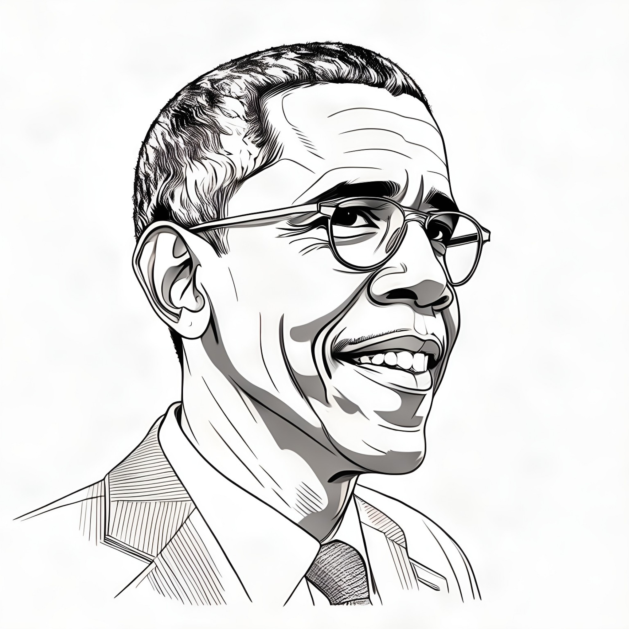 Best Barack Obama Coloring Pages (Free Printable PDF)