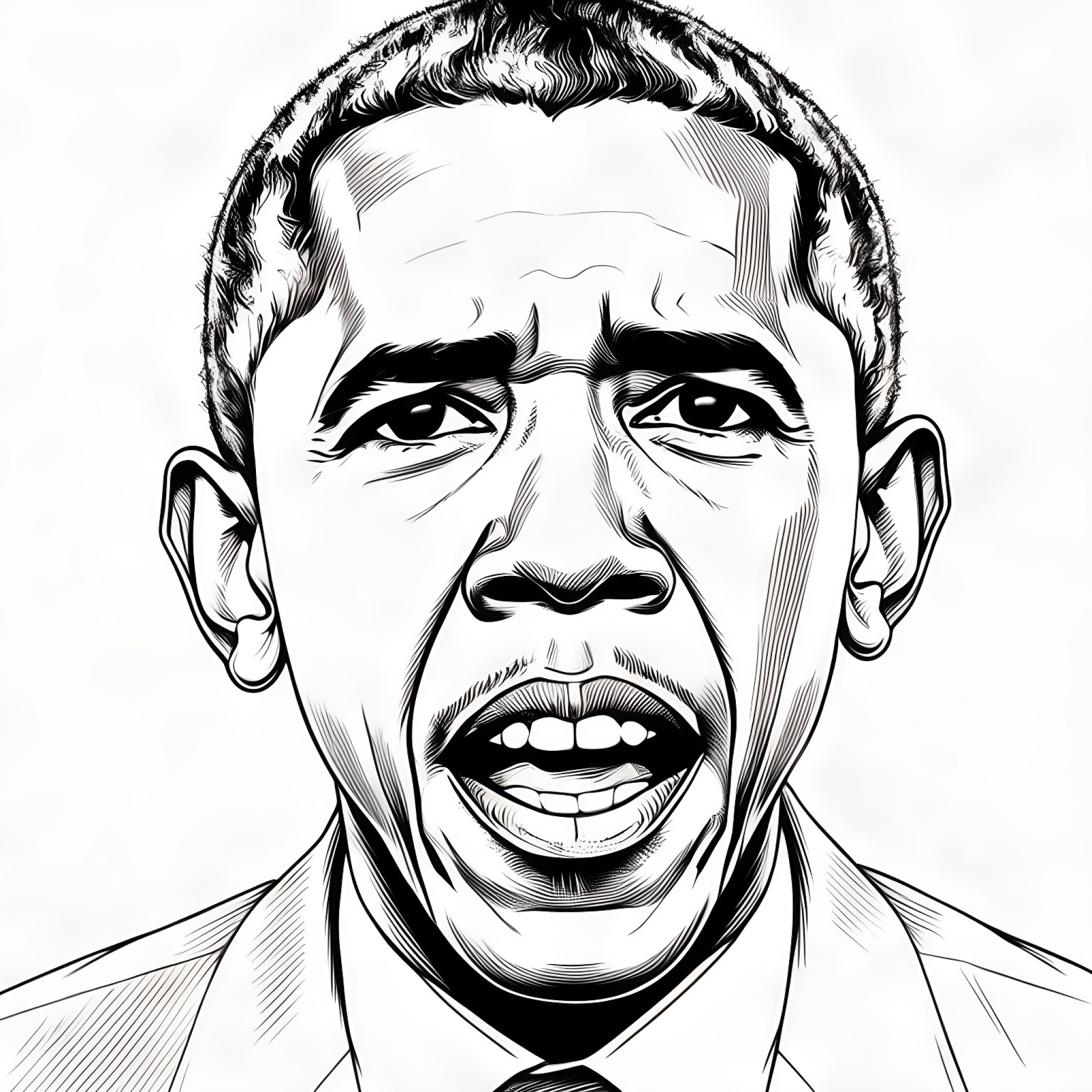 Best Barack Obama Coloring Pages (Free Printable PDF)