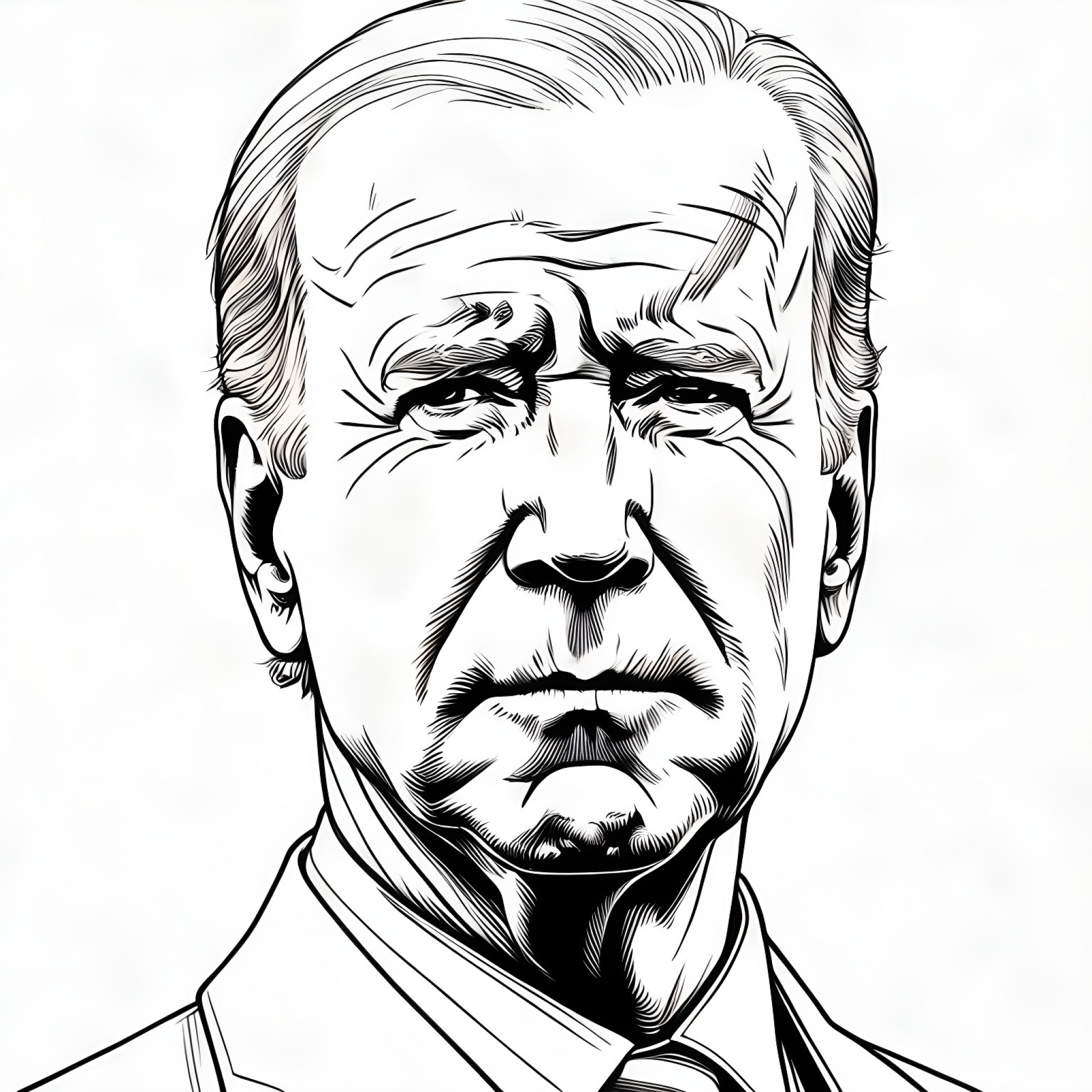 Best Joe Biden Coloring Pages (Free Printable PDF)