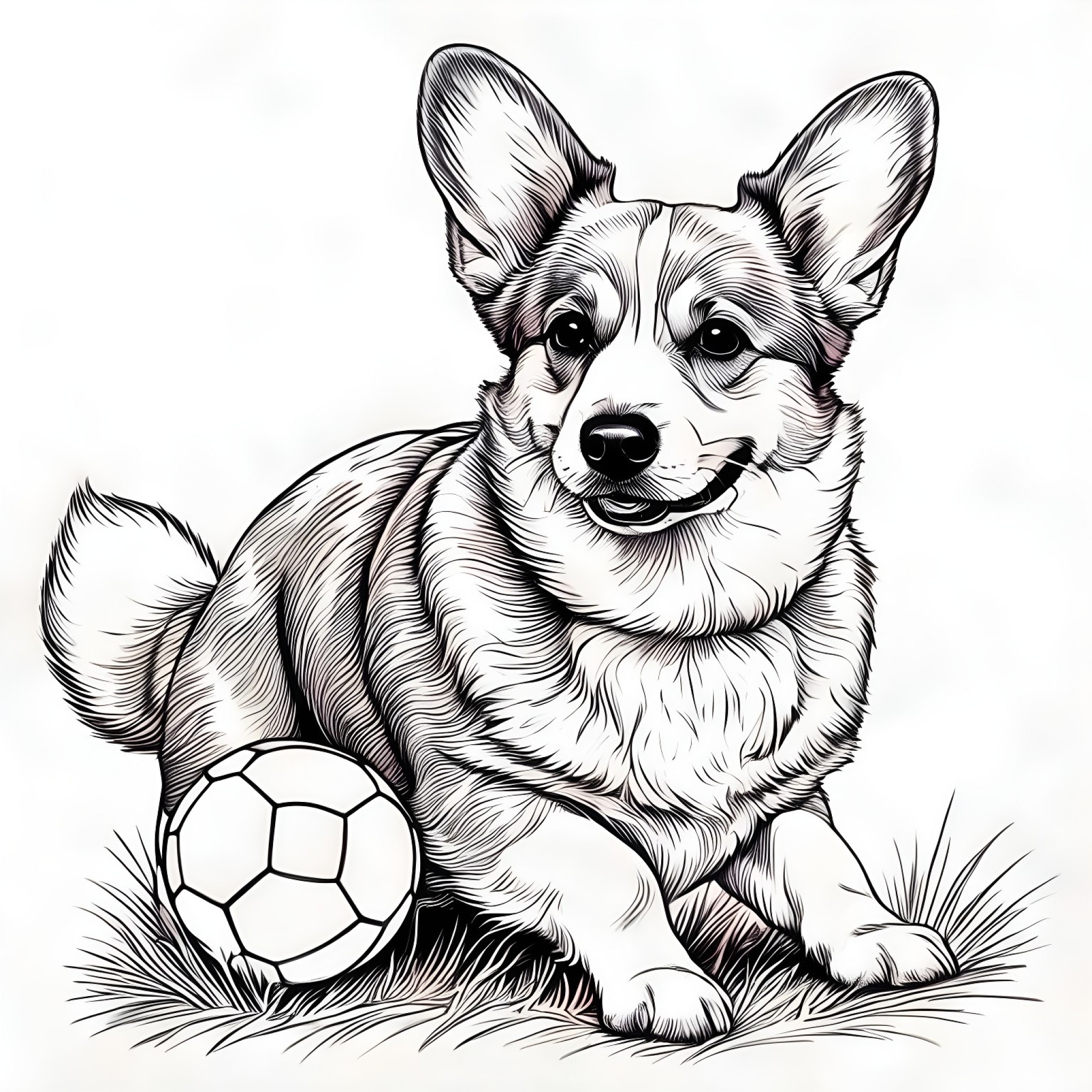 Best Welsh Corgi Coloring Pages (Free Printable PDF)
