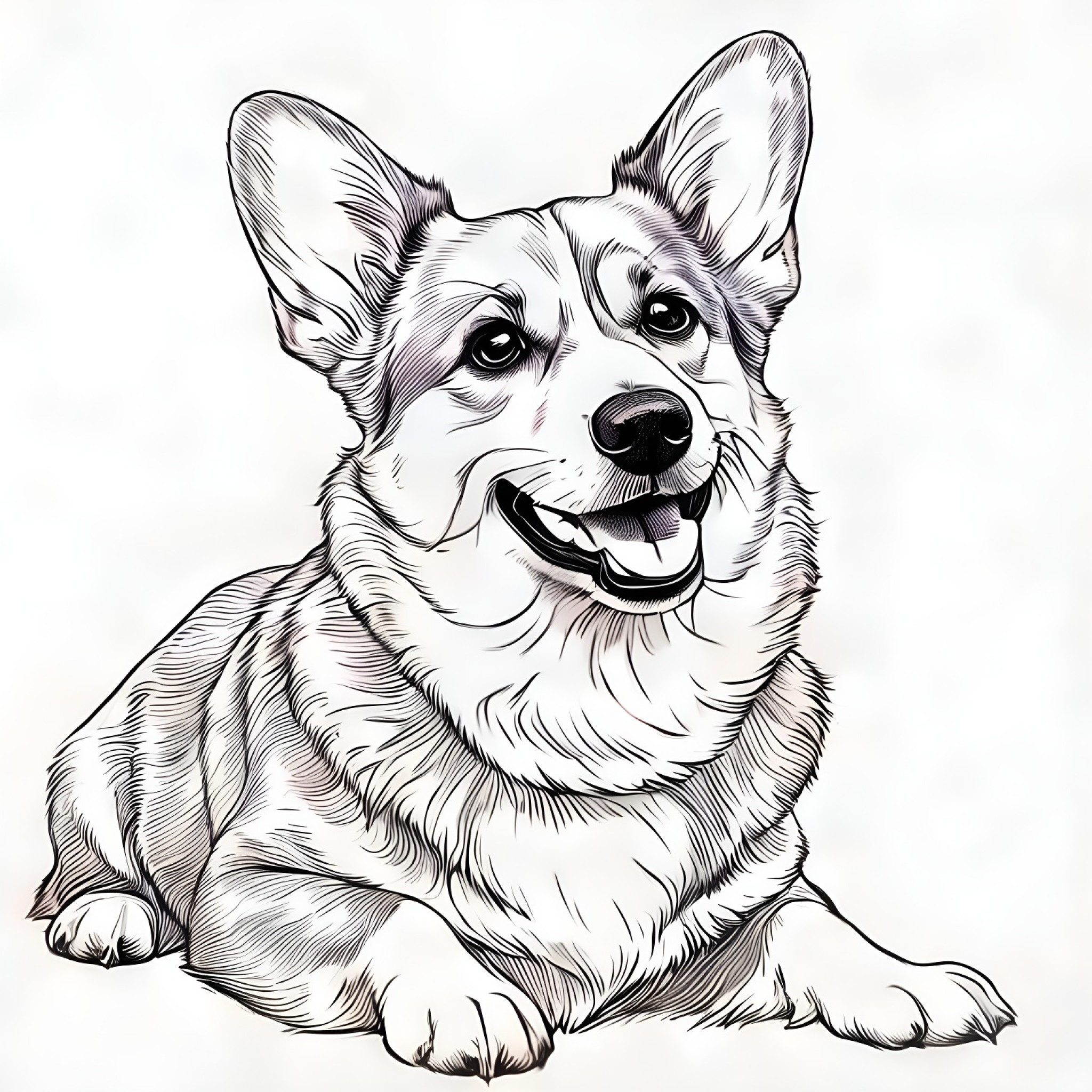 Best Welsh Corgi Coloring Pages (Free Printable PDF)