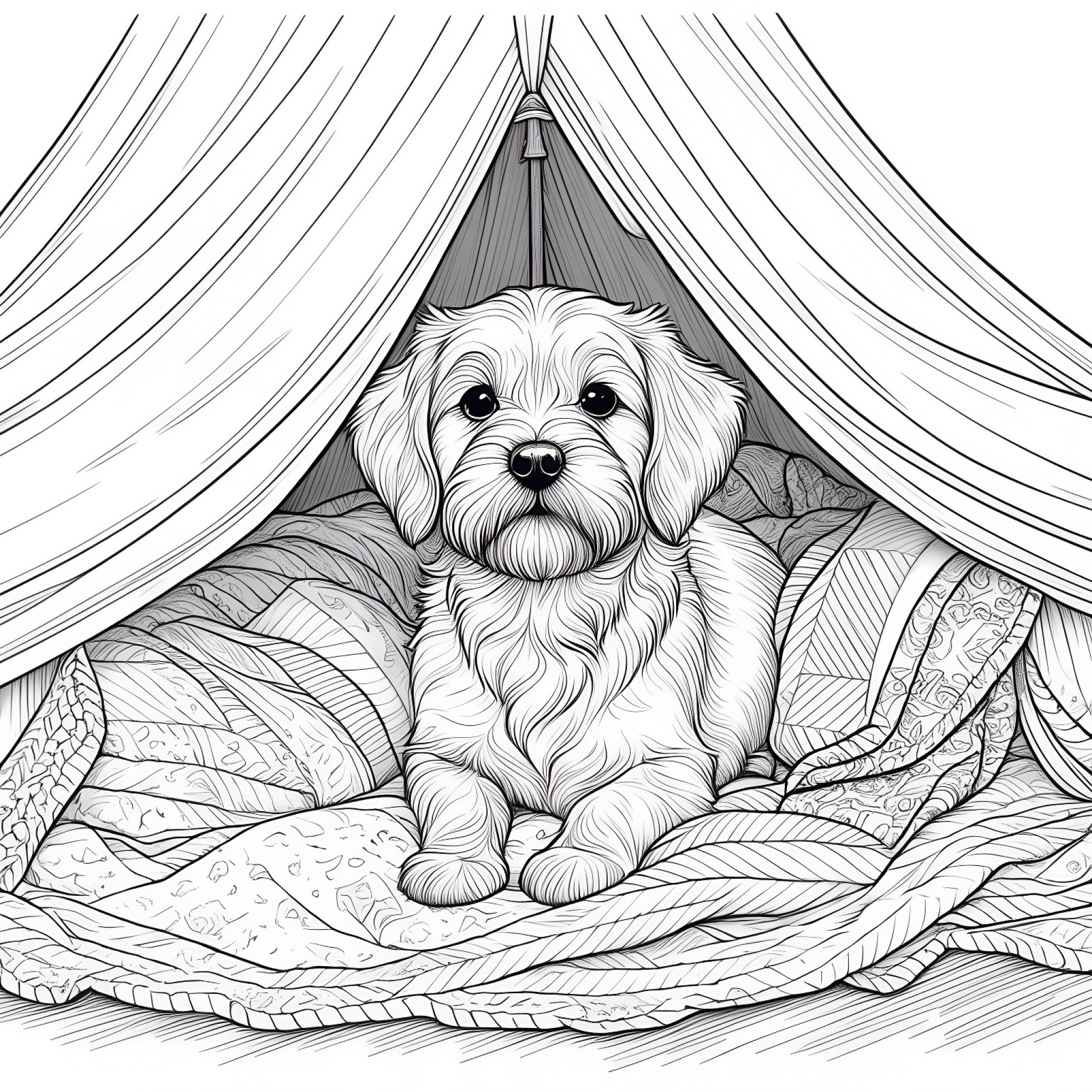 Best Puppy Coloring Pages (Free Printable PDF)