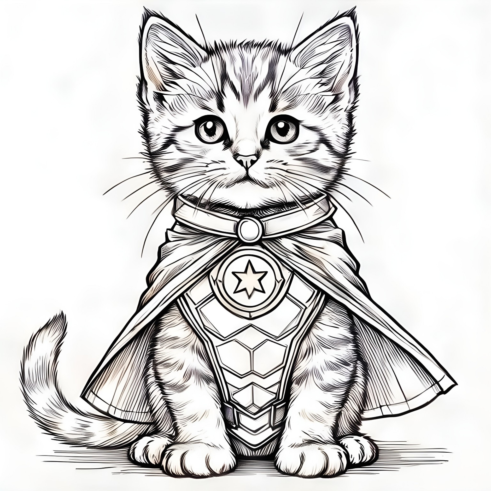 35 Best Kitten Coloring Pages (Free Printable PDFs)