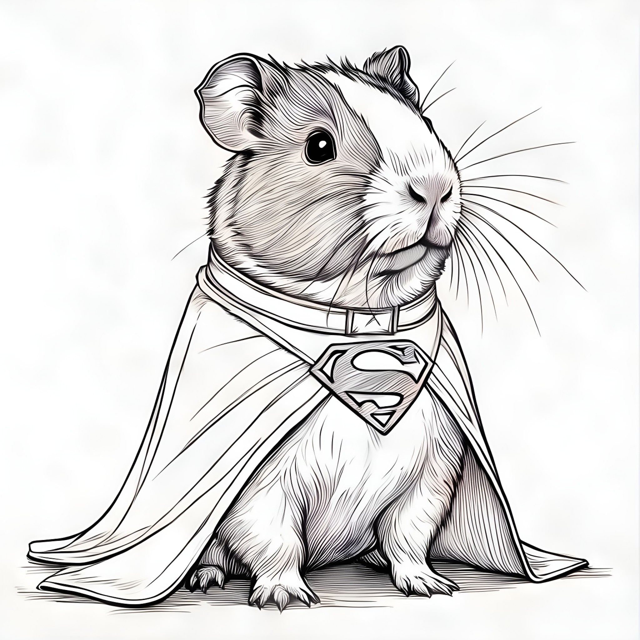 Best Guinea Pig Coloring Pages (Free Printable PDF)
