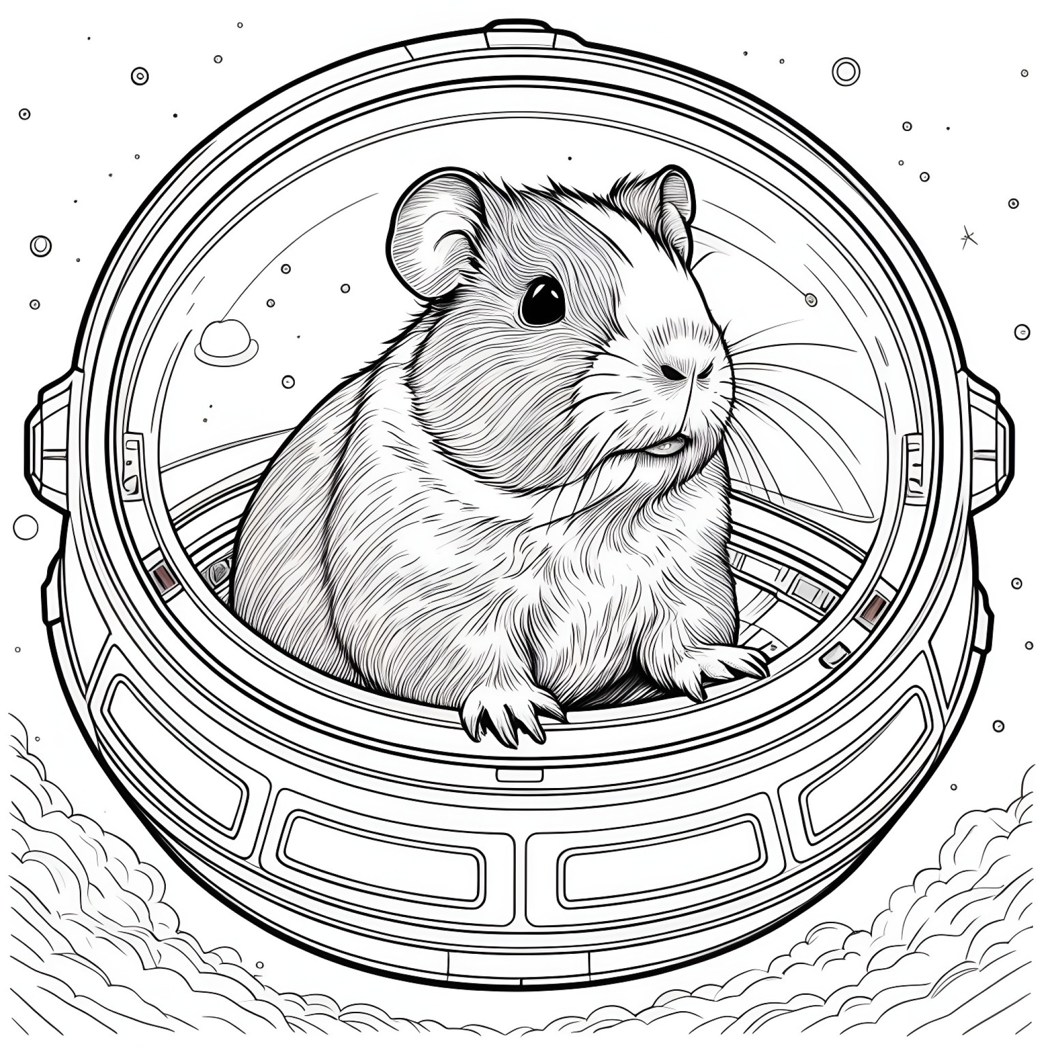 Best Guinea Pig Coloring Pages (Free Printable PDF)