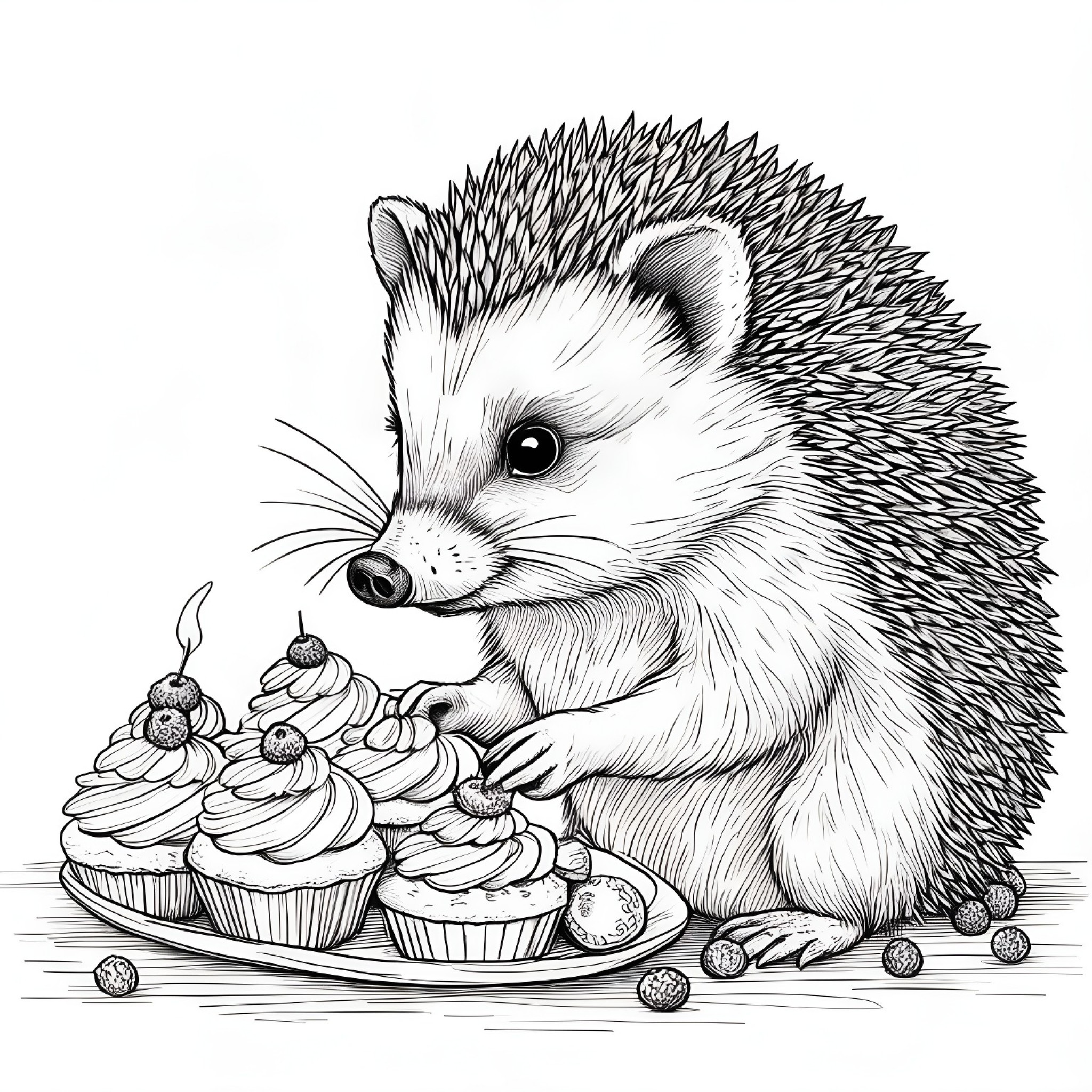 Best Hedgehog Coloring Pages (Free Printable PDF)