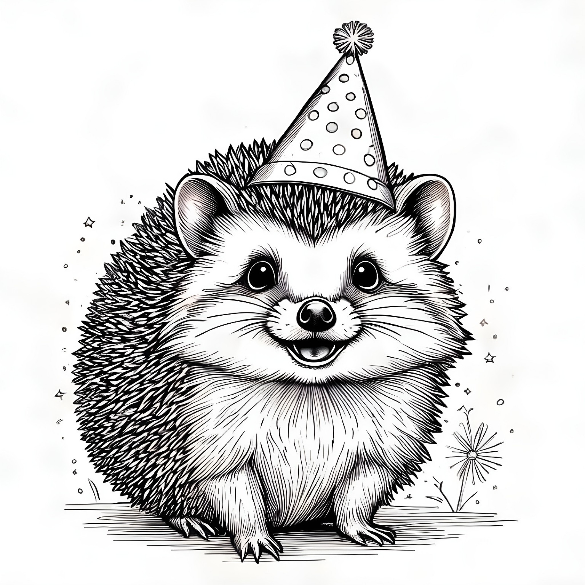Best Hedgehog Coloring Pages (Free Printable PDF)