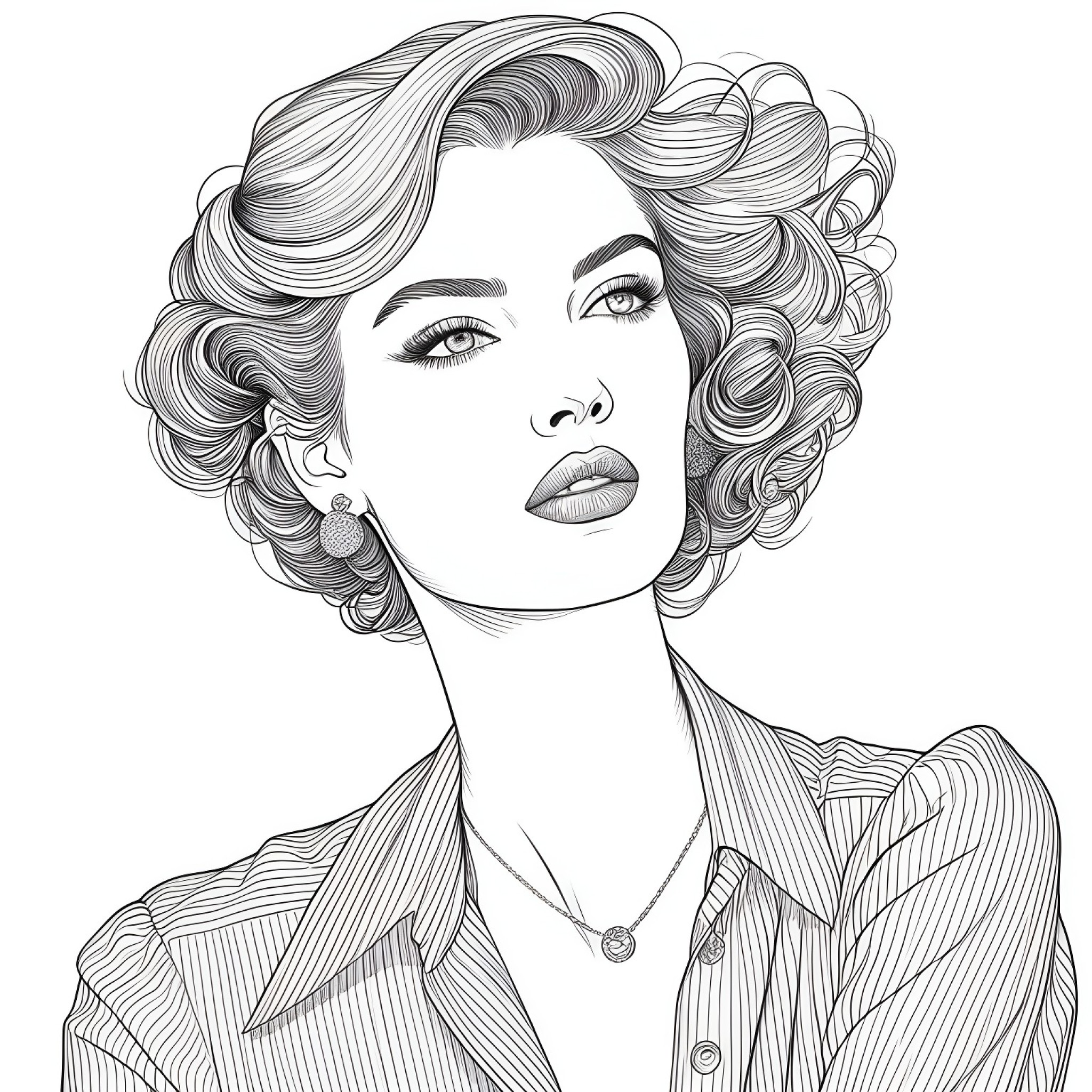 Best Realistic Adult Coloring Pages (Free Printable PDF)