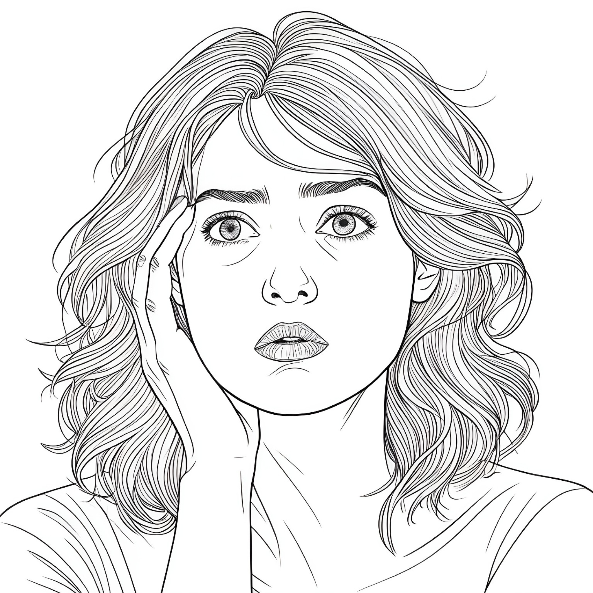 Best Realistic Adult Coloring Pages (Free Printable PDF)