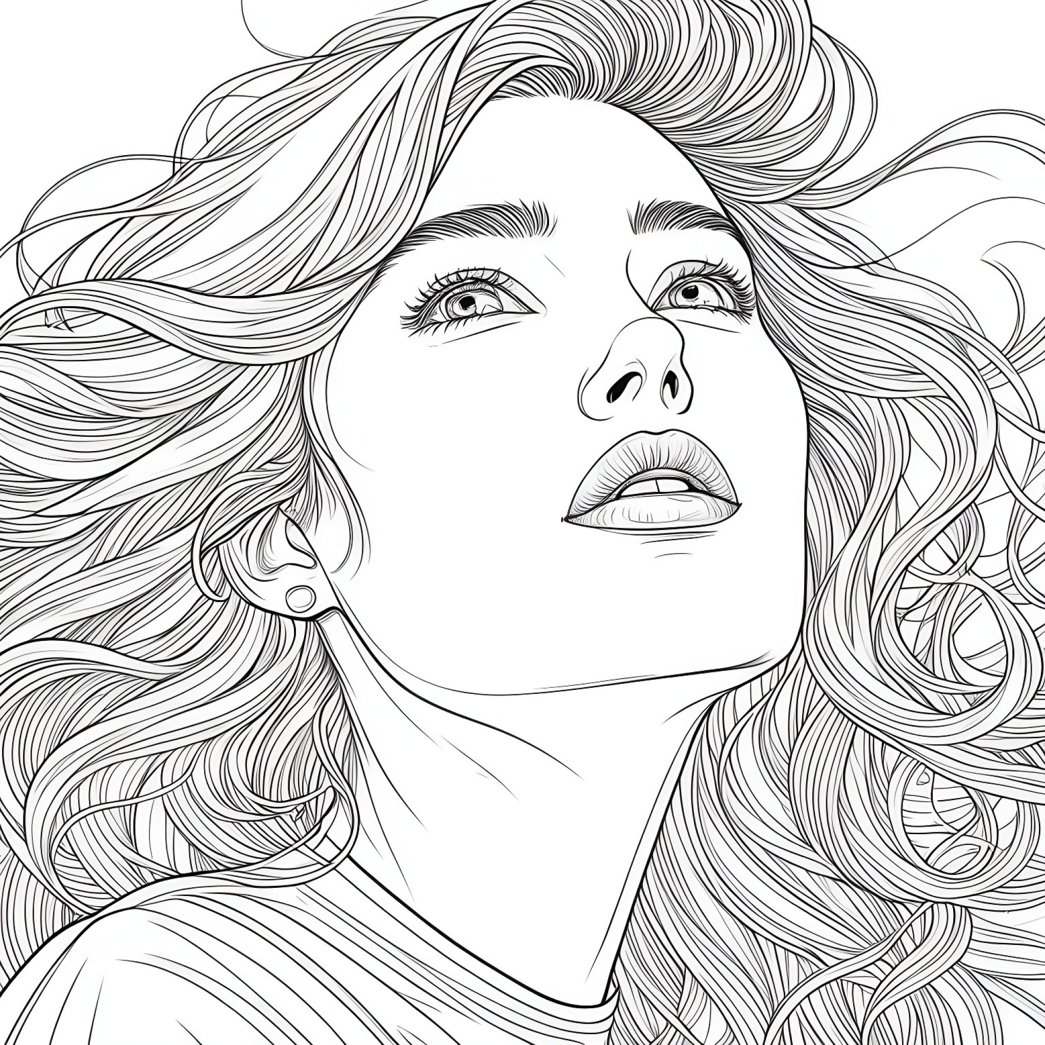 Best Realistic Adult Coloring Pages (Free Printable PDF)