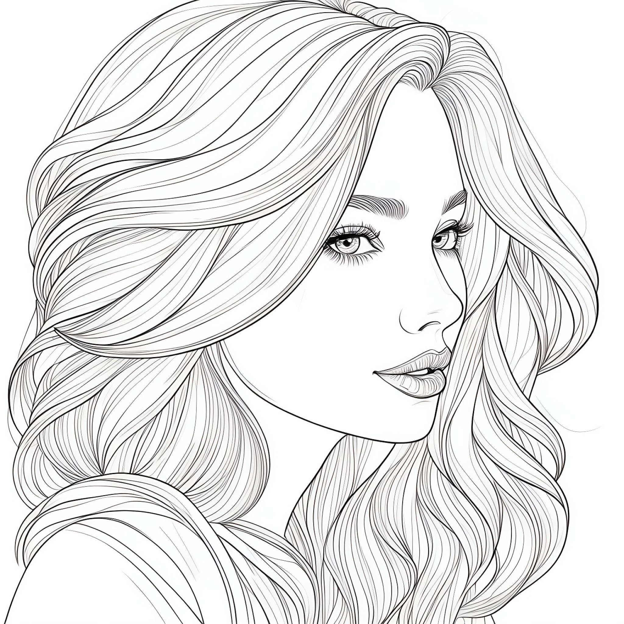 Best Realistic Adult Coloring Pages (Free Printable PDF)