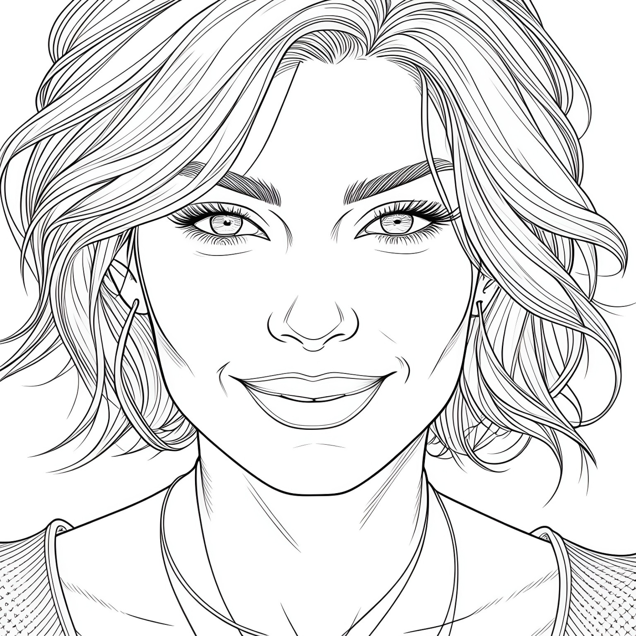 Best Realistic Adult Coloring Pages (Free Printable PDF)